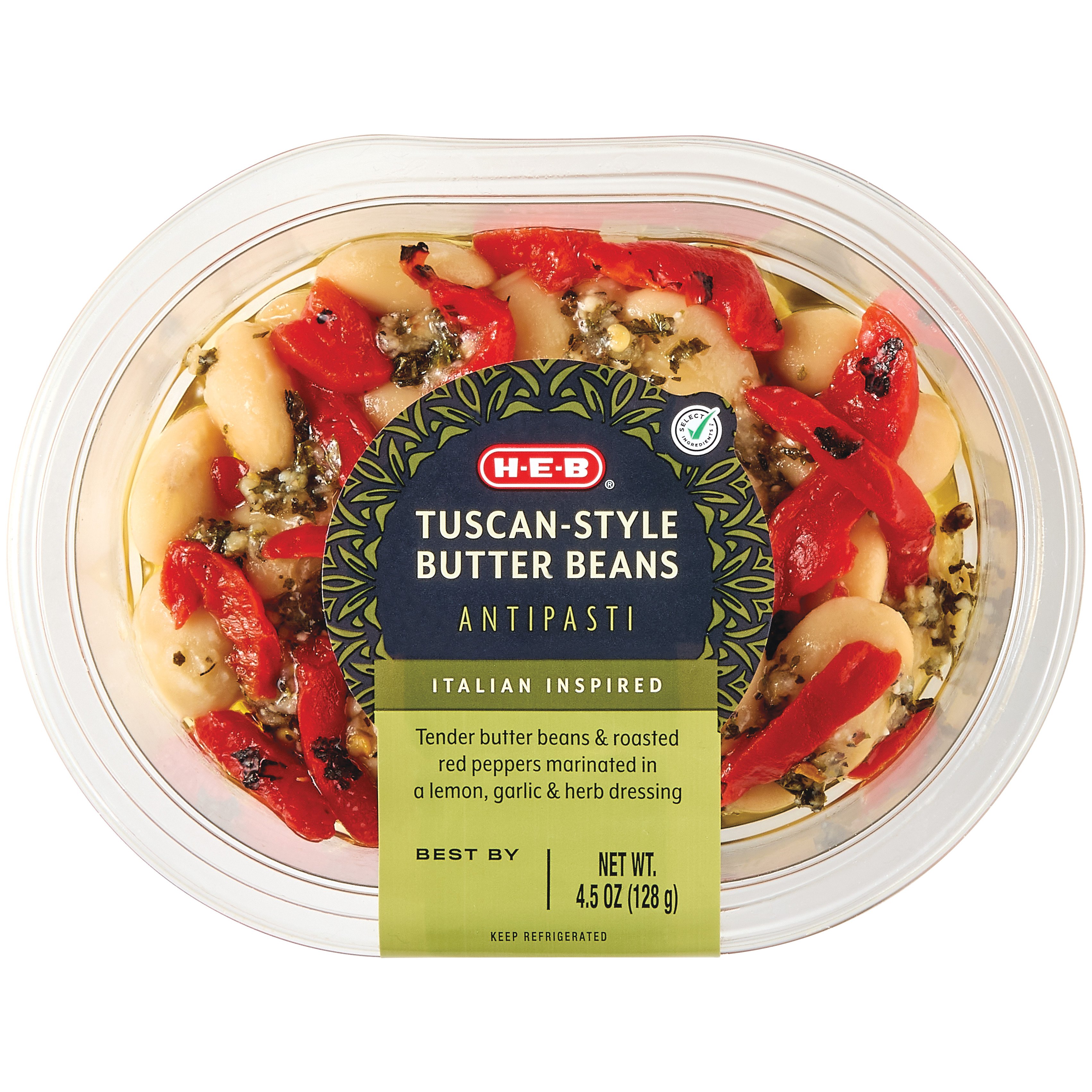 H-E-B Italian Antipasti - Tuscan Style Butter Beans - Shop Appetizers ...