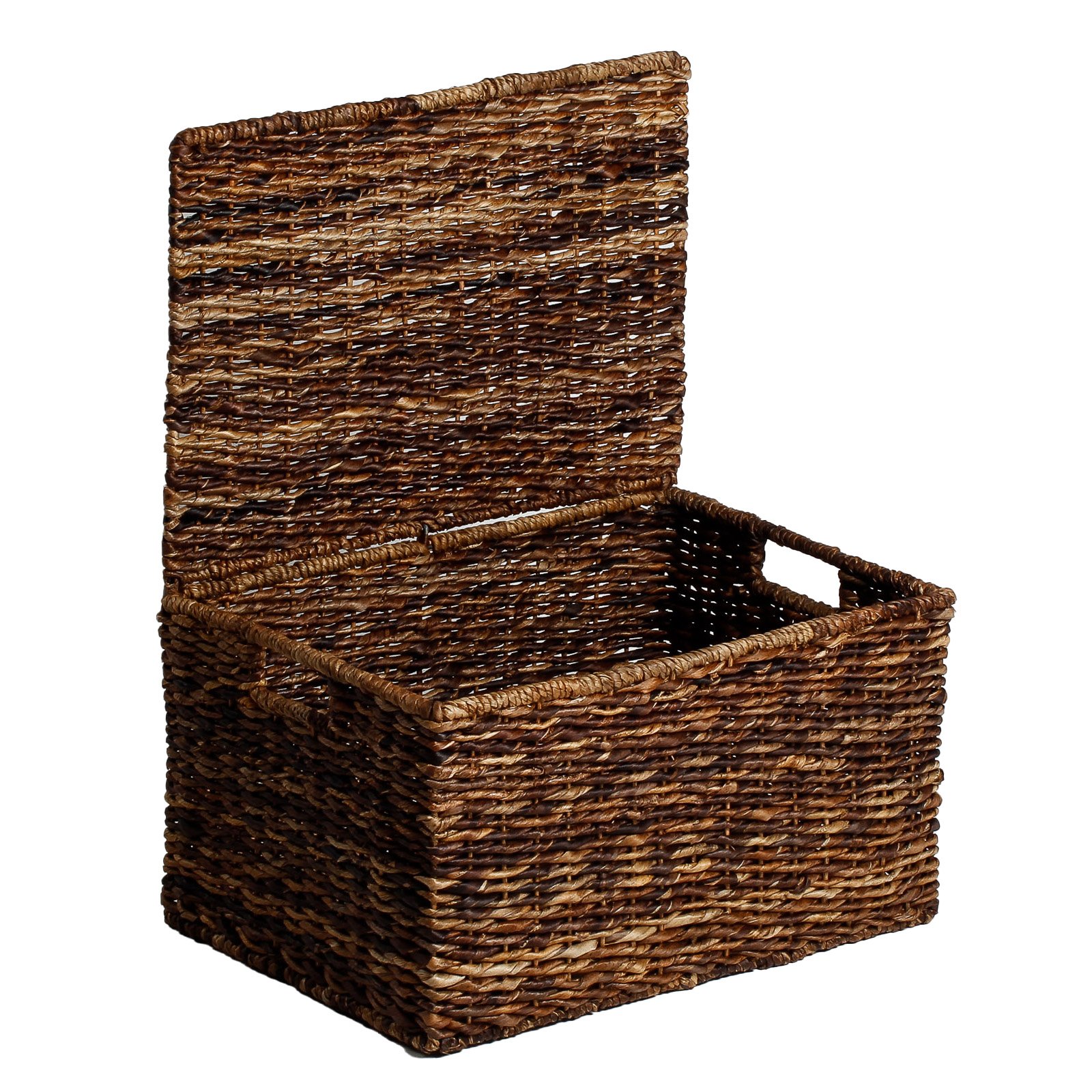 Haven + Key Lidded Abaca Basket - Large - Shop Seasonal decor at H-E-B