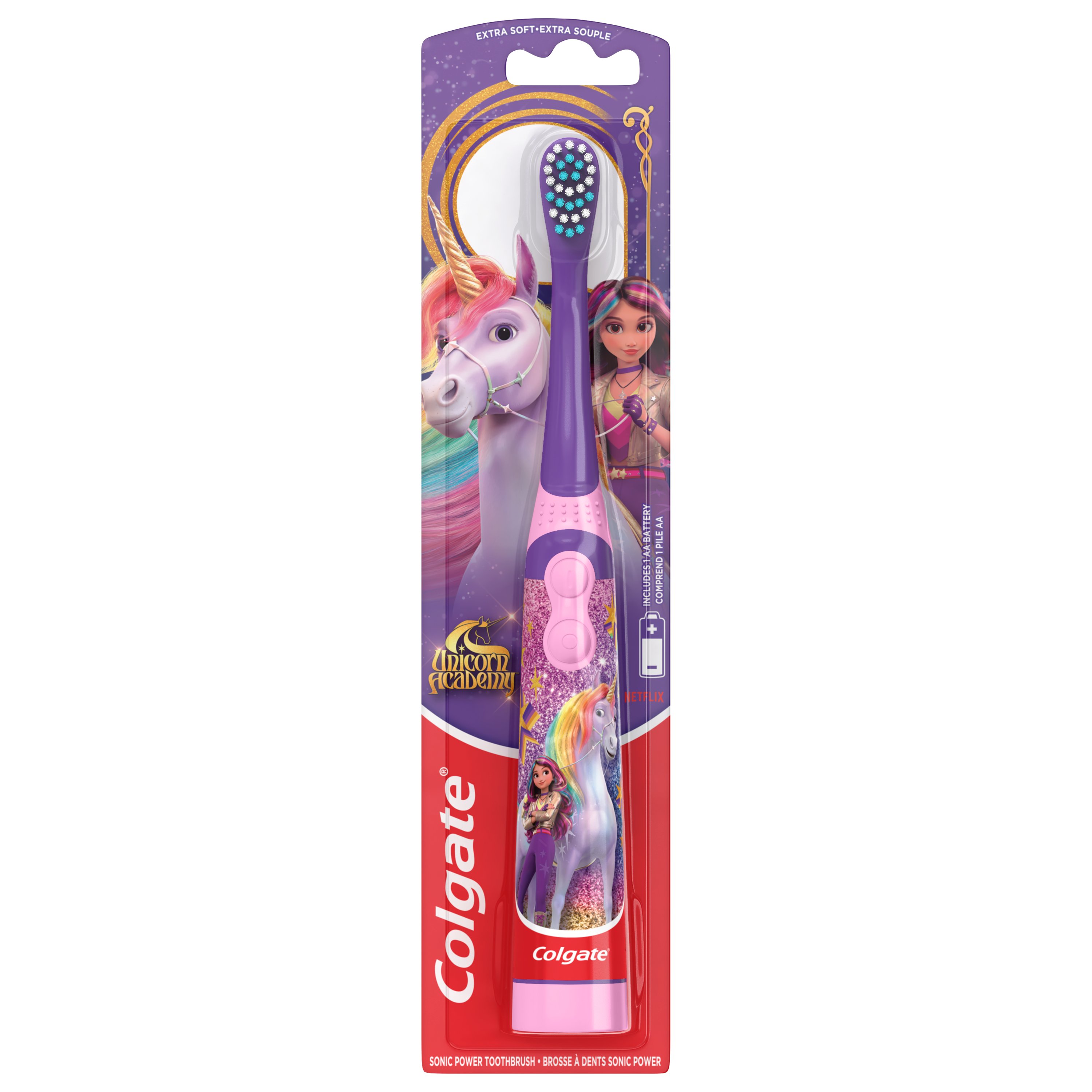 Colgate Unicorn Academy Extra Soft Sonic Power Toothbrush - Shop ...