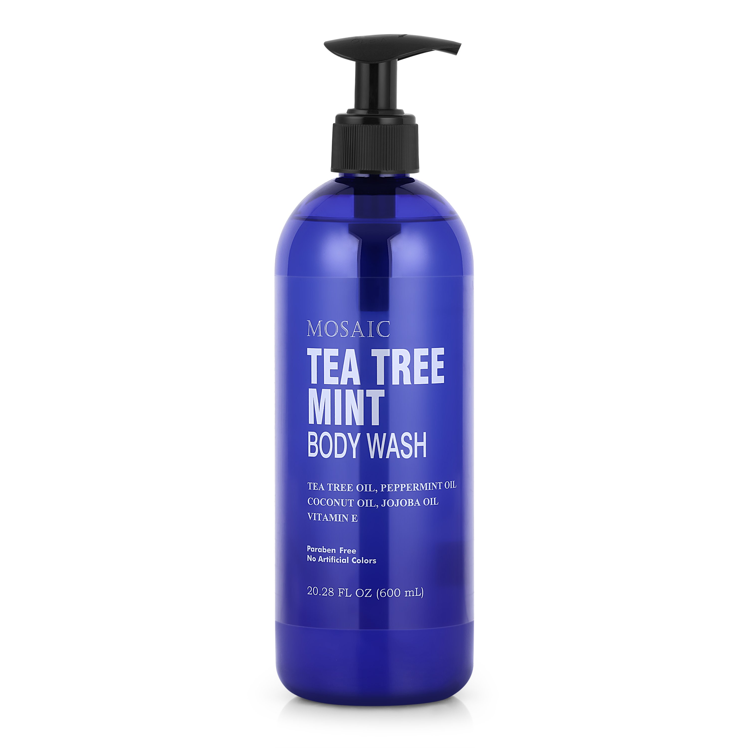 Mosaic Tea Tree & Mint Body Wash with Coconut Oil - Shop Body wash at H-E-B