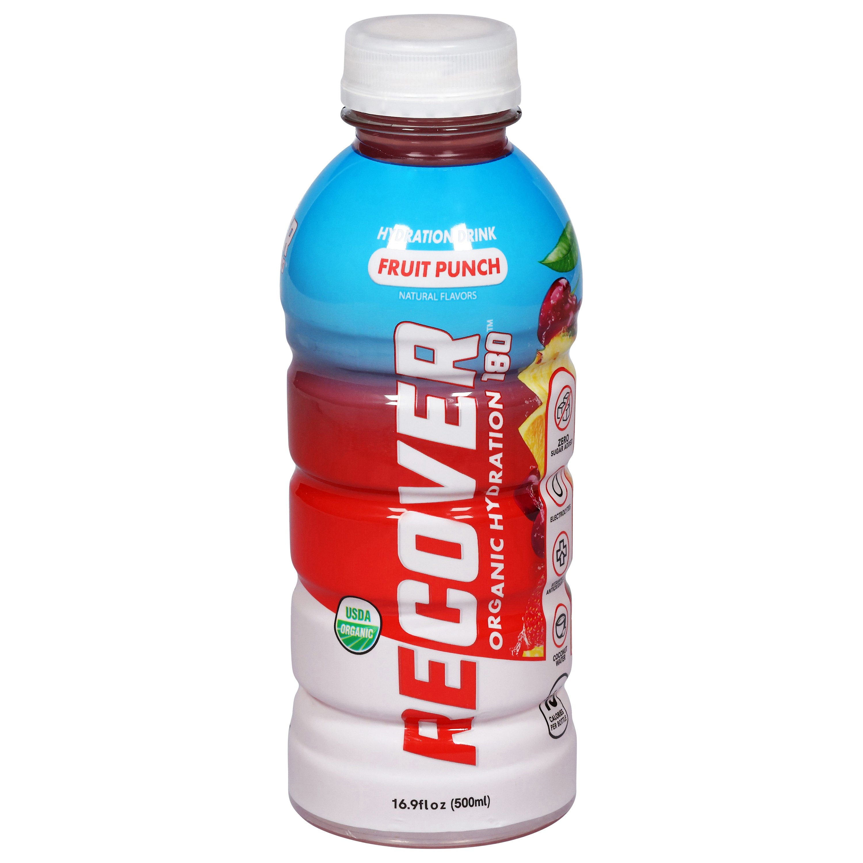 Recover 180 Organic Hydration Drink - Fruit Punch - Shop Sports ...