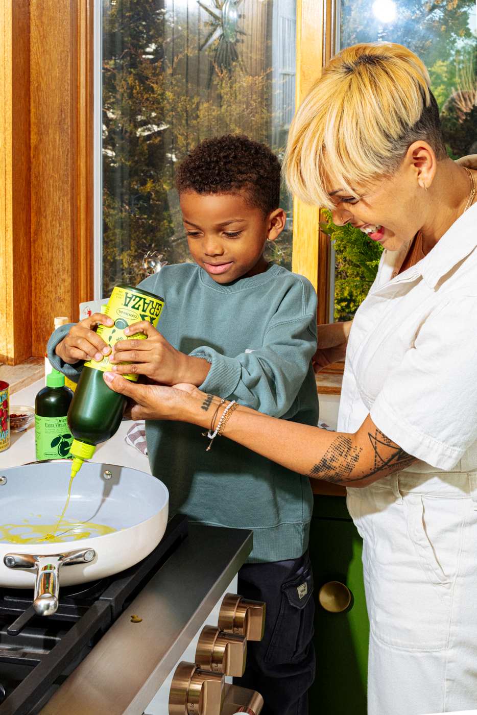 Graza Super Sizzle Extra Virgin Olive Cooking Oil - Shop Oils at H-E-B