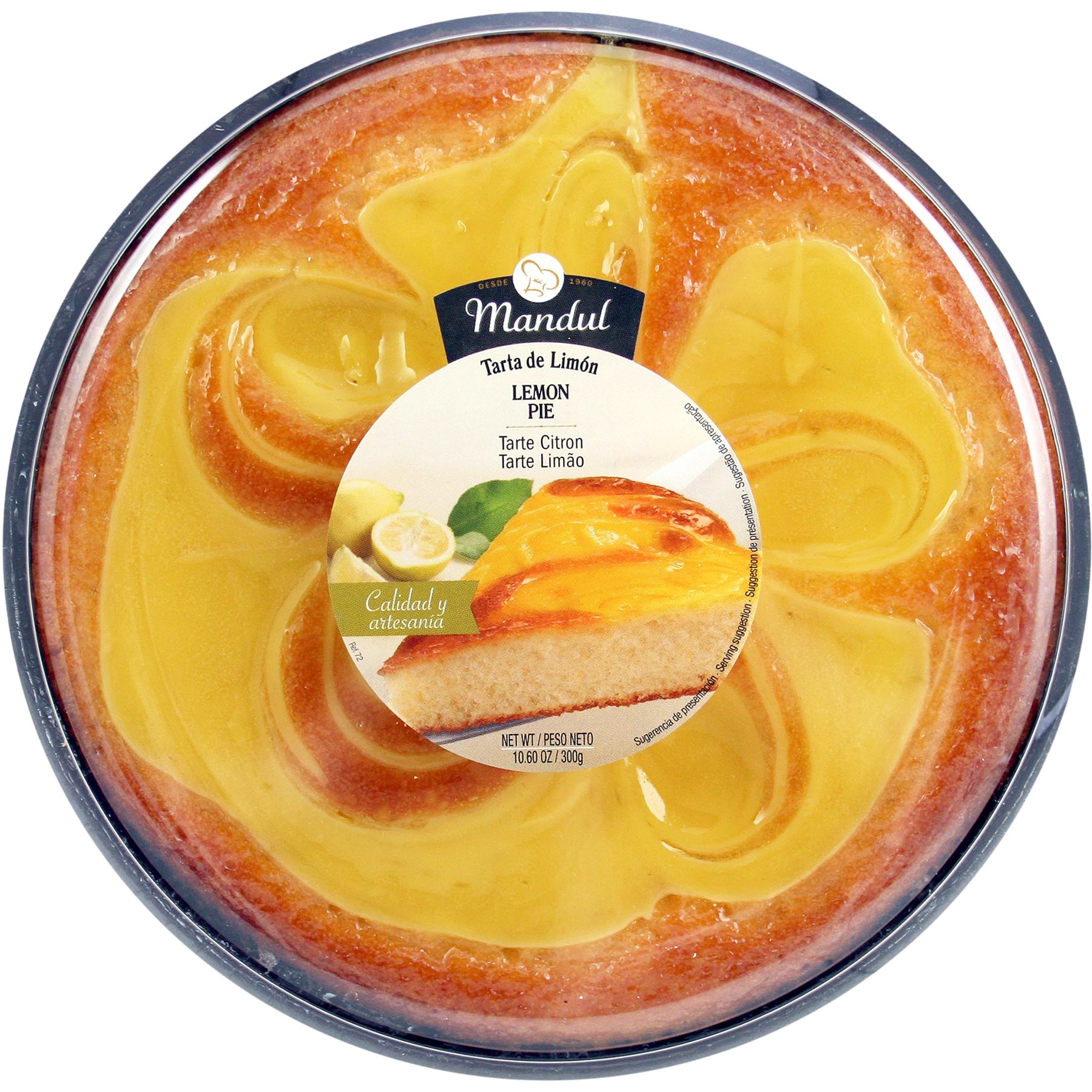 Mandul Spanish Tarta Lemon Cake, 10.6 oz | Central Market - Really Into ...