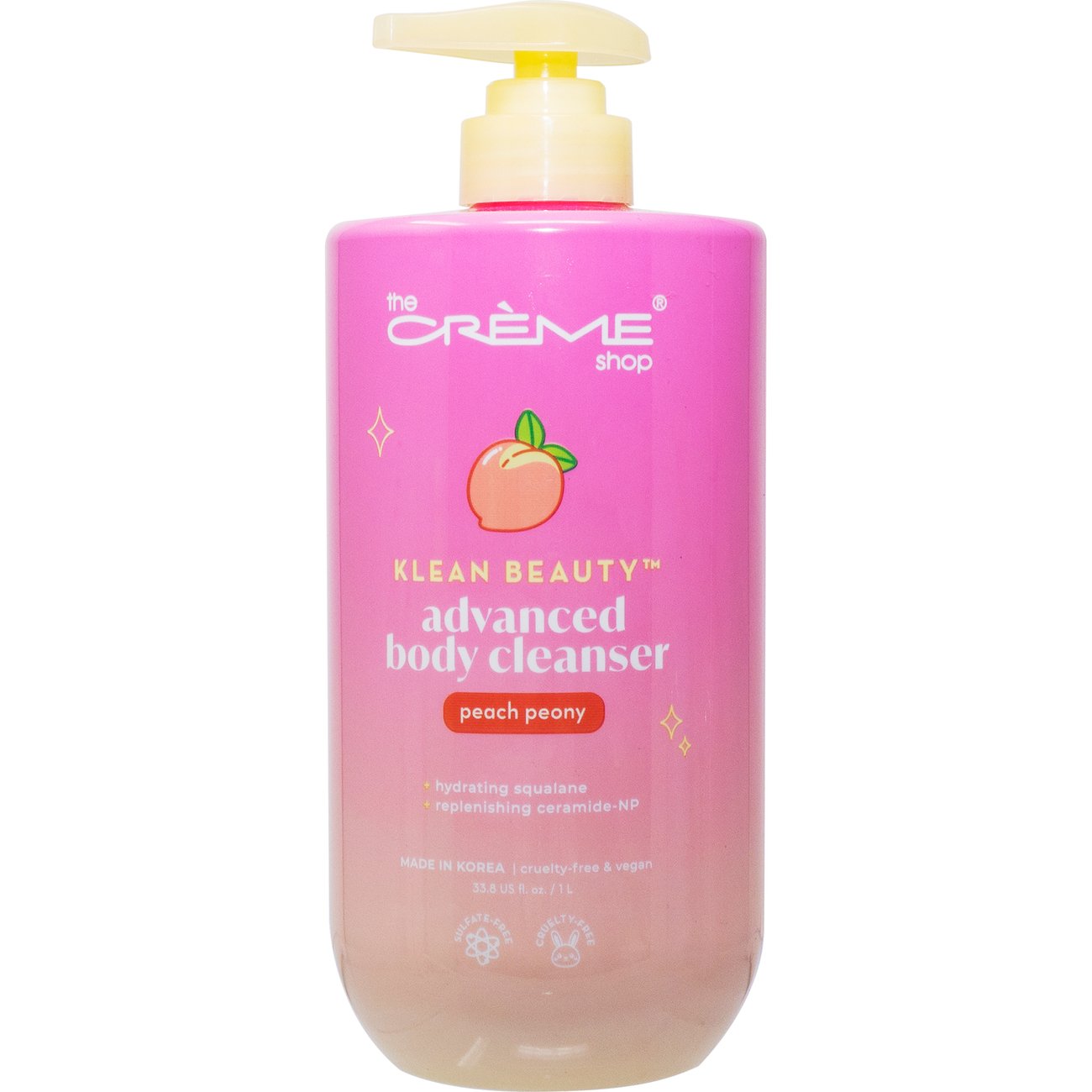 The Crème Shop Klean Beauty Advanced Body Cleanser - Peach Peony - Shop ...