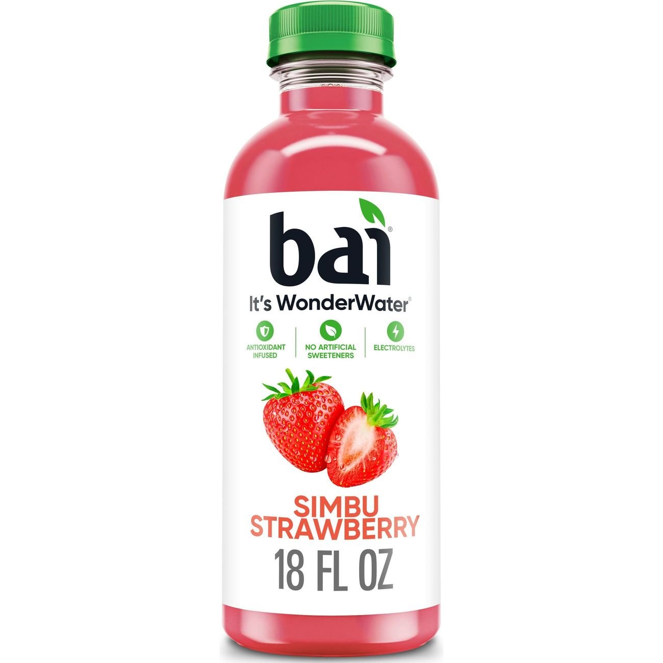 Bai Simbu Strawberry Antioxidant Infused WonderWater Beverage - Shop ...