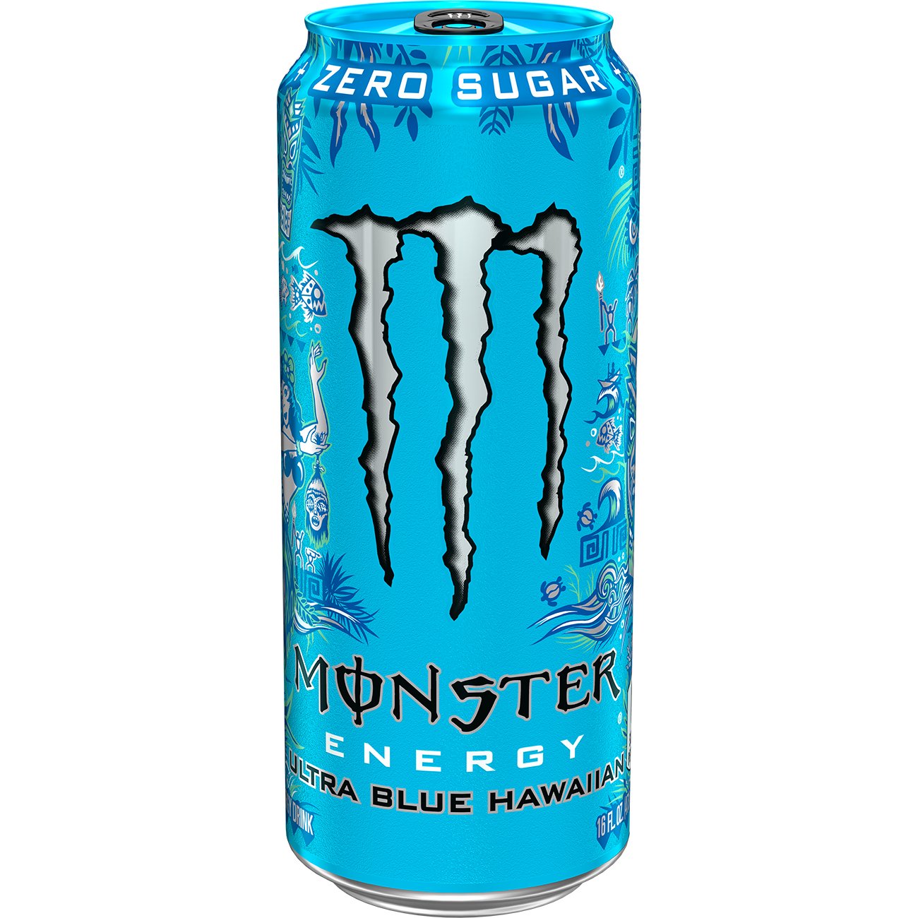 Monster Energy Ultra Blue Hawaiian Single - Shop Sports & energy drinks ...