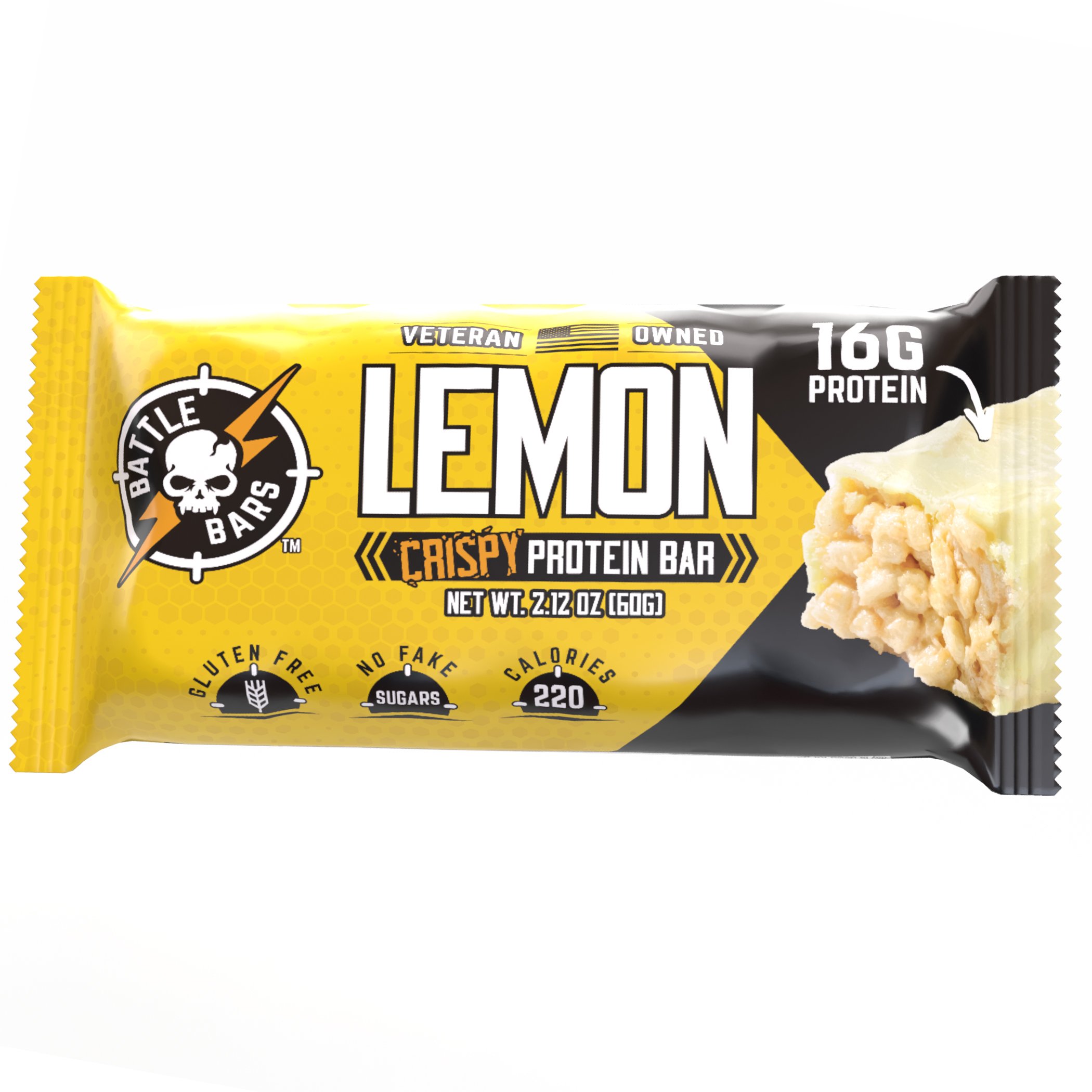 Battle Bars 16g Protein Bar - Lemon - Shop Granola & snack bars at H-E-B