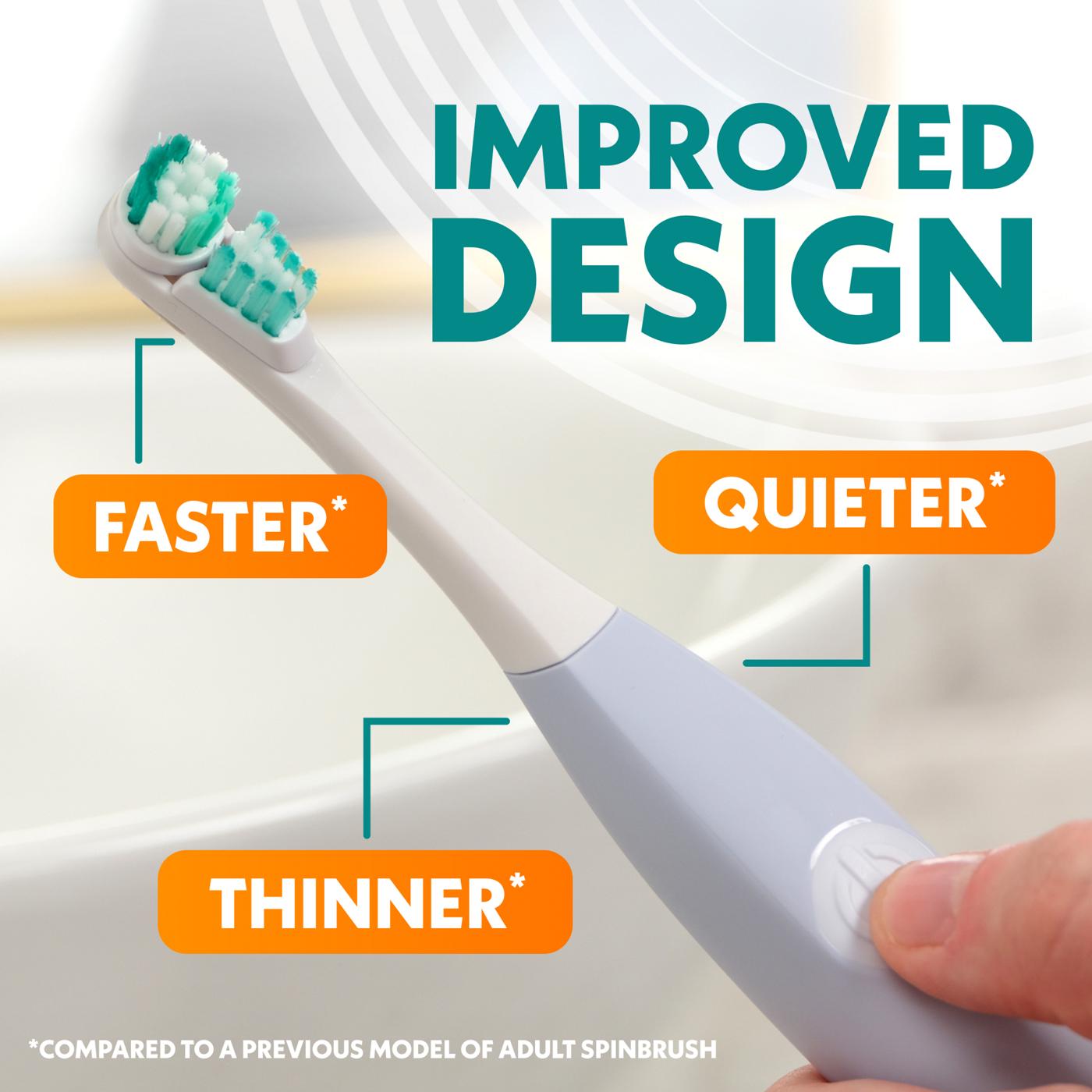 Spinbrush Pro Whiten Medium Coral Power Toothbrush - Shop Toothbrushes ...