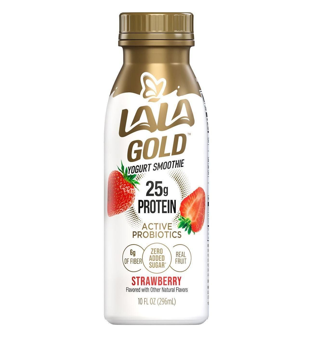 LALA Gold 25g Protein Yogurt Drink - Strawberry - Shop Shakes ...