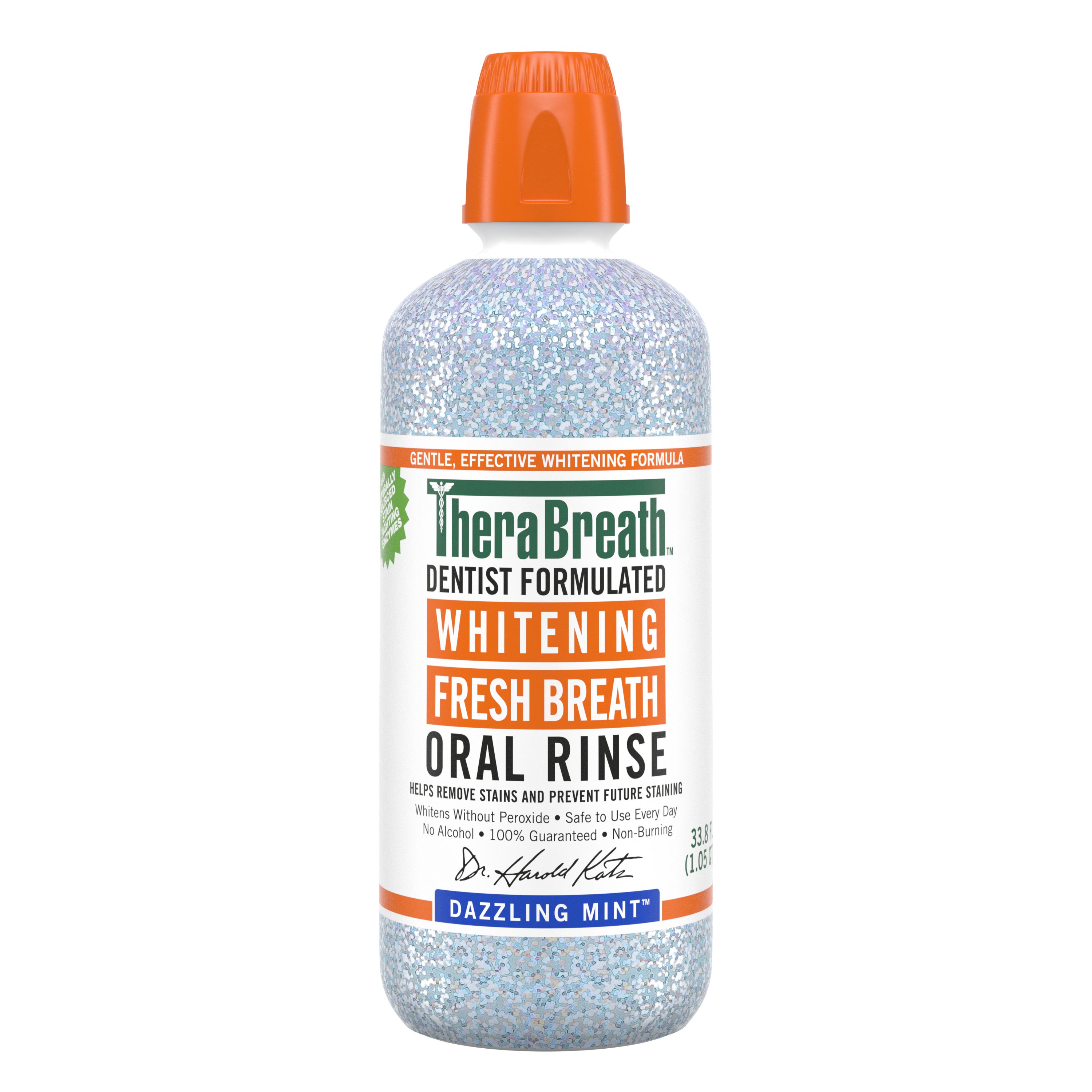 Therabreath Dazzling Mint Oral Rinse - Shop Mouthwash at H-E-B