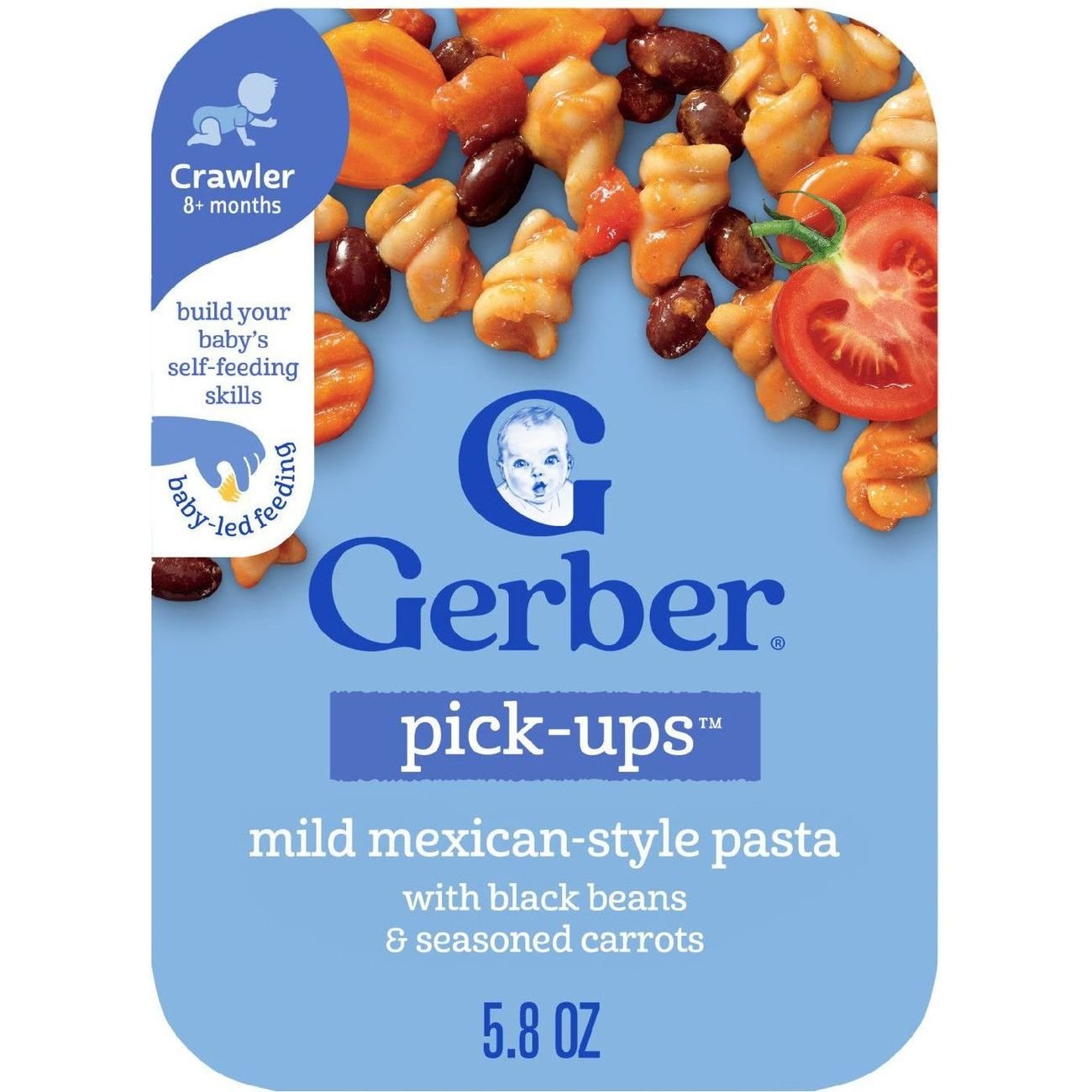 Gerber Pick-Ups Mild Mexican Style Pasta - Shop Baby food at H-E-B