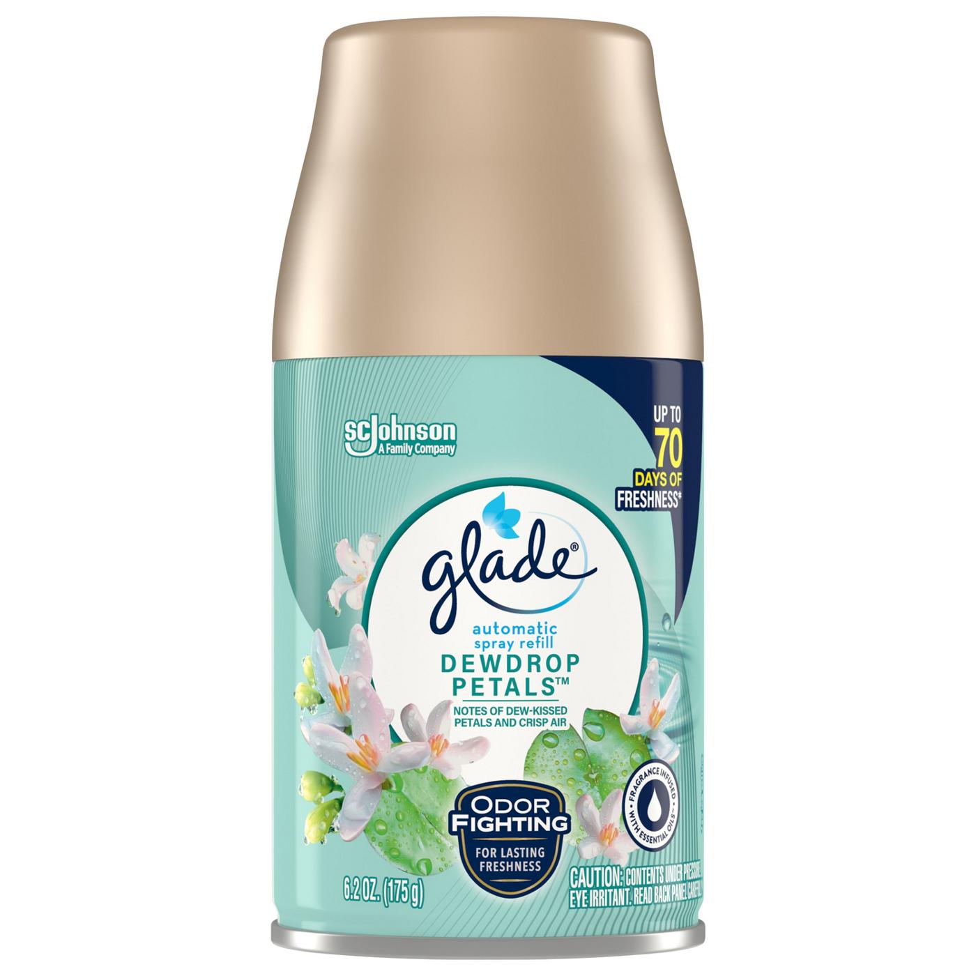 Glade Automatic Spray Refill - Dewdrop Petals - Shop Scented oils & wax ...