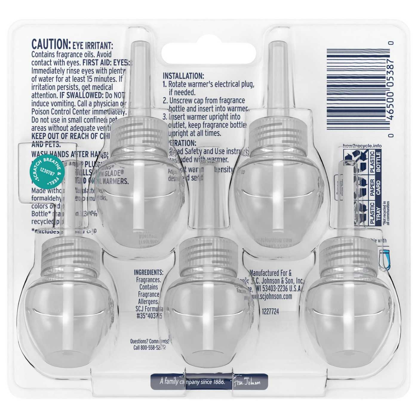 Glade Glade Plug In Scented Oil Refill - Dewdrop Petals - 3.35 oz ...