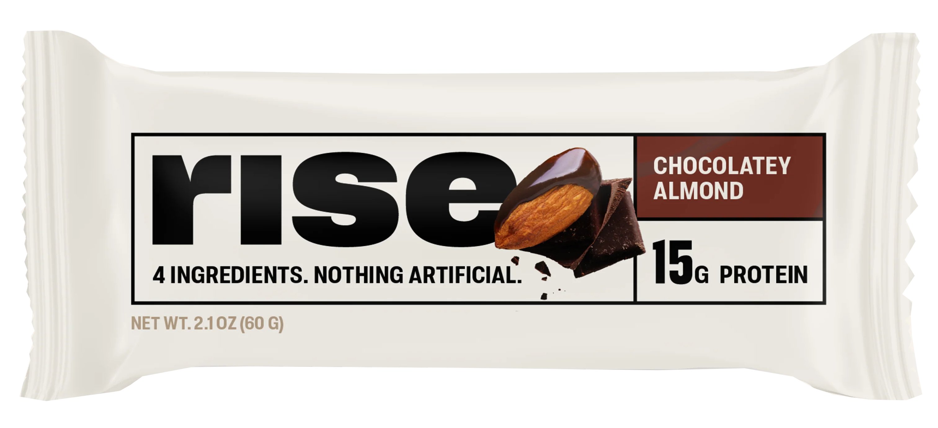 Rise Chocolate Almond 15g Protein Bar, 2.1 oz | Central Market - Really ...