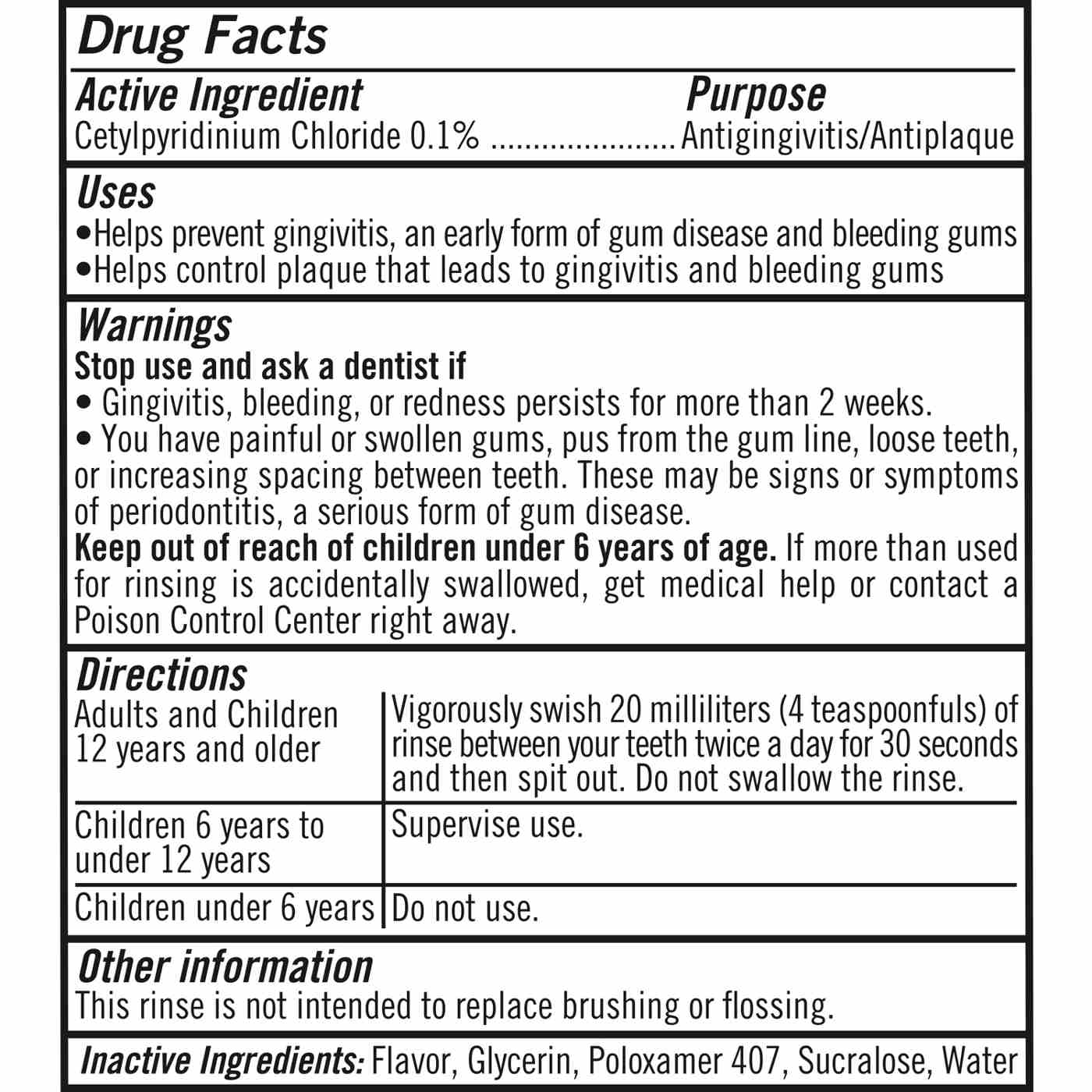 TheraBreath Travel Size Deep Clean Antiseptic Oral Rinse - Fresh Mint ...