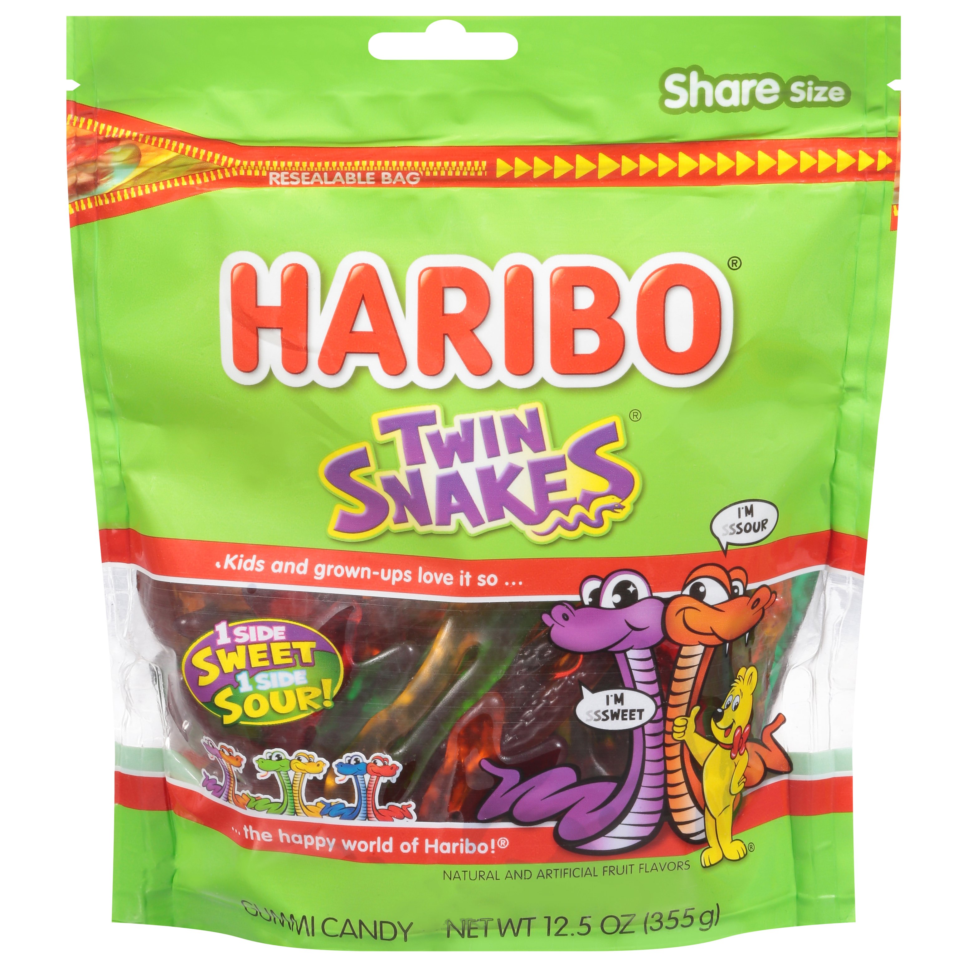 Haribo Twin Snakes Gummy Candy - Share Size - Shop Candy at H-E-B