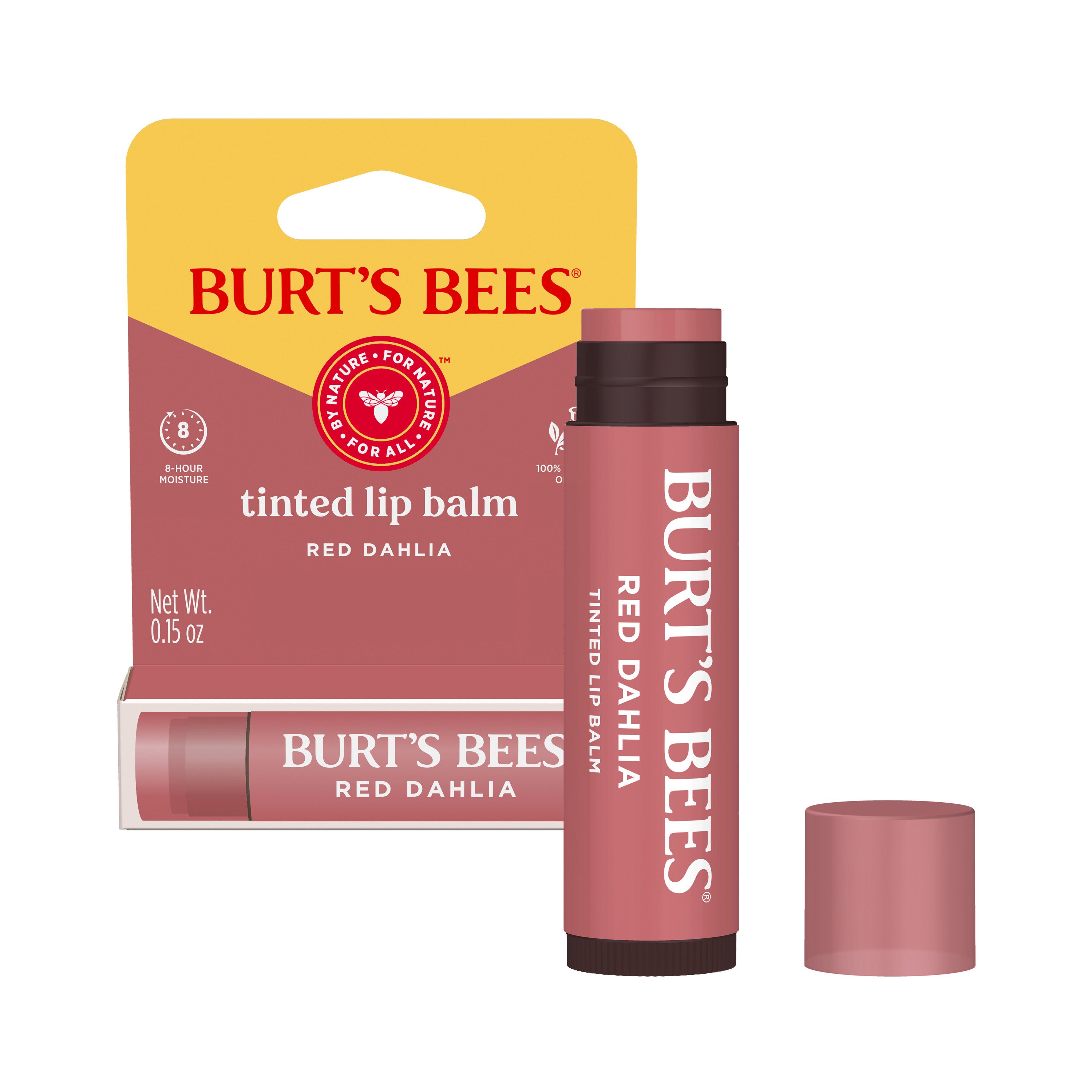 Burt's Bees Tinted Lip Balm - Red Dahlia - Shop Lip balm & treatments ...