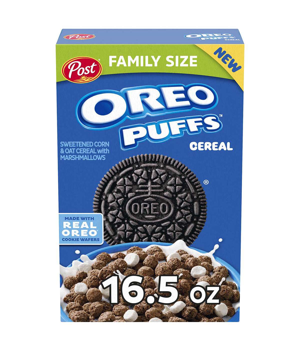 Post Oreo Puffs Cereal - Family Size - Shop Cereal at H-E-B