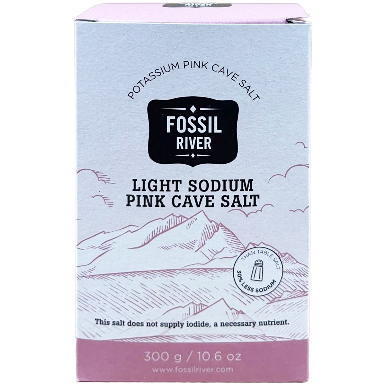 Fossil River Light Sodium Pink Cave Salt, 5.3 oz | Central Market ...