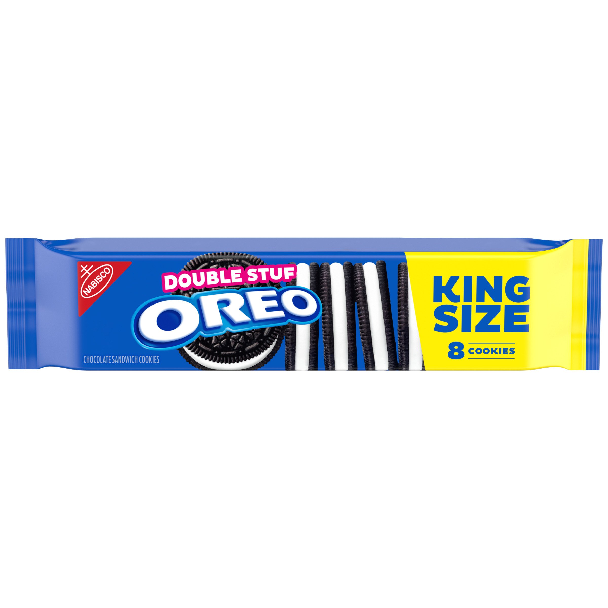 OREO Double Stuf Chocolate Sandwich Cookies - King Size - Shop Cookies ...