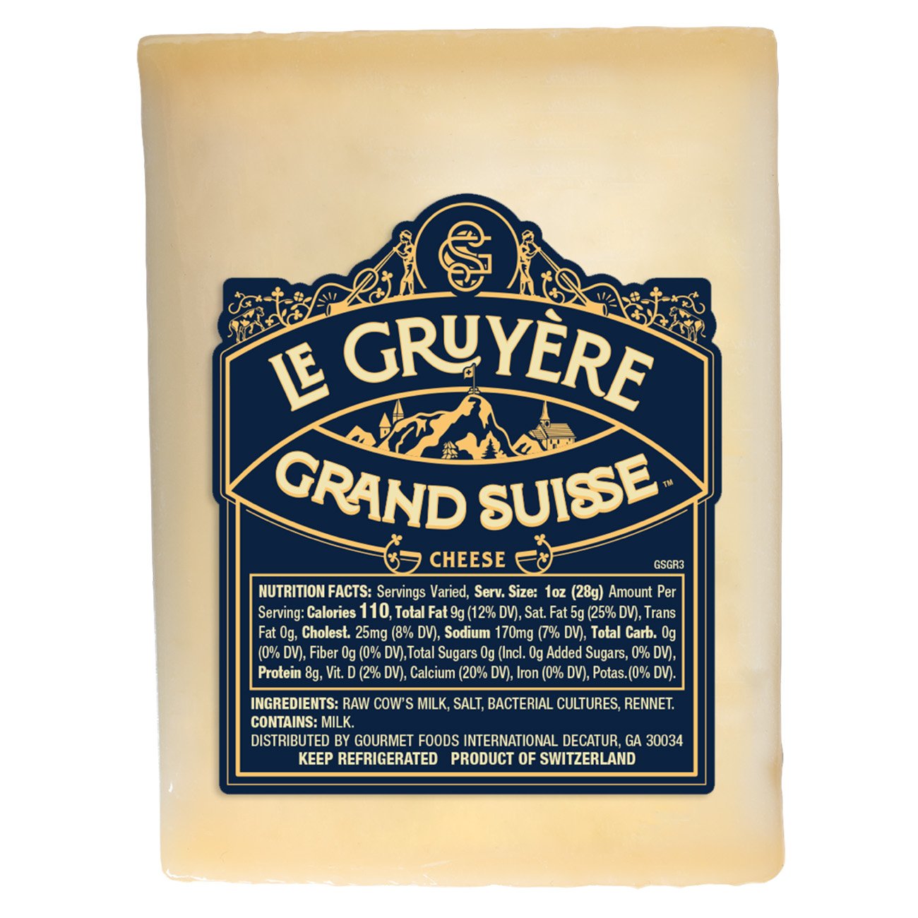 Grand Suisse Gruyere Cheese - Shop Cheese at H-E-B