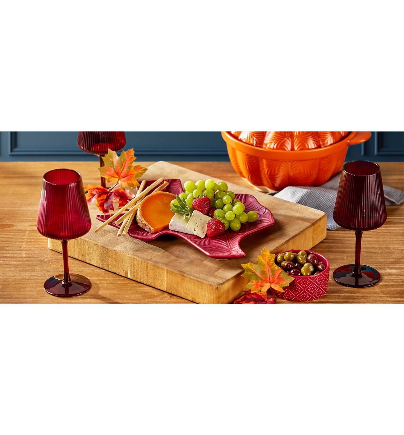 Destination Holiday Textured Stoneware Texas Platter - Maroon - Shop ...
