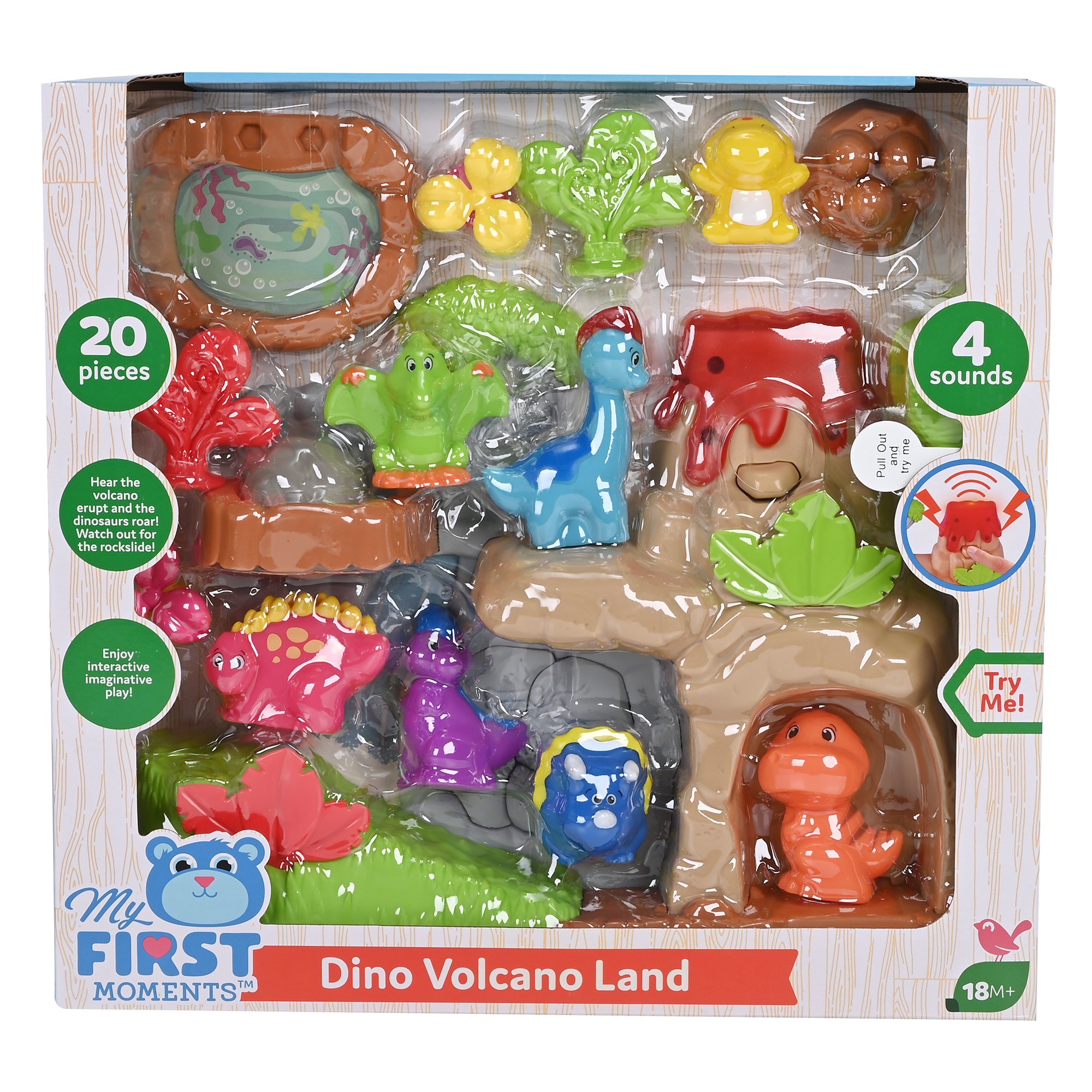 My First Moments Dino Volcano Playset - Shop Baby toys at H-E-B
