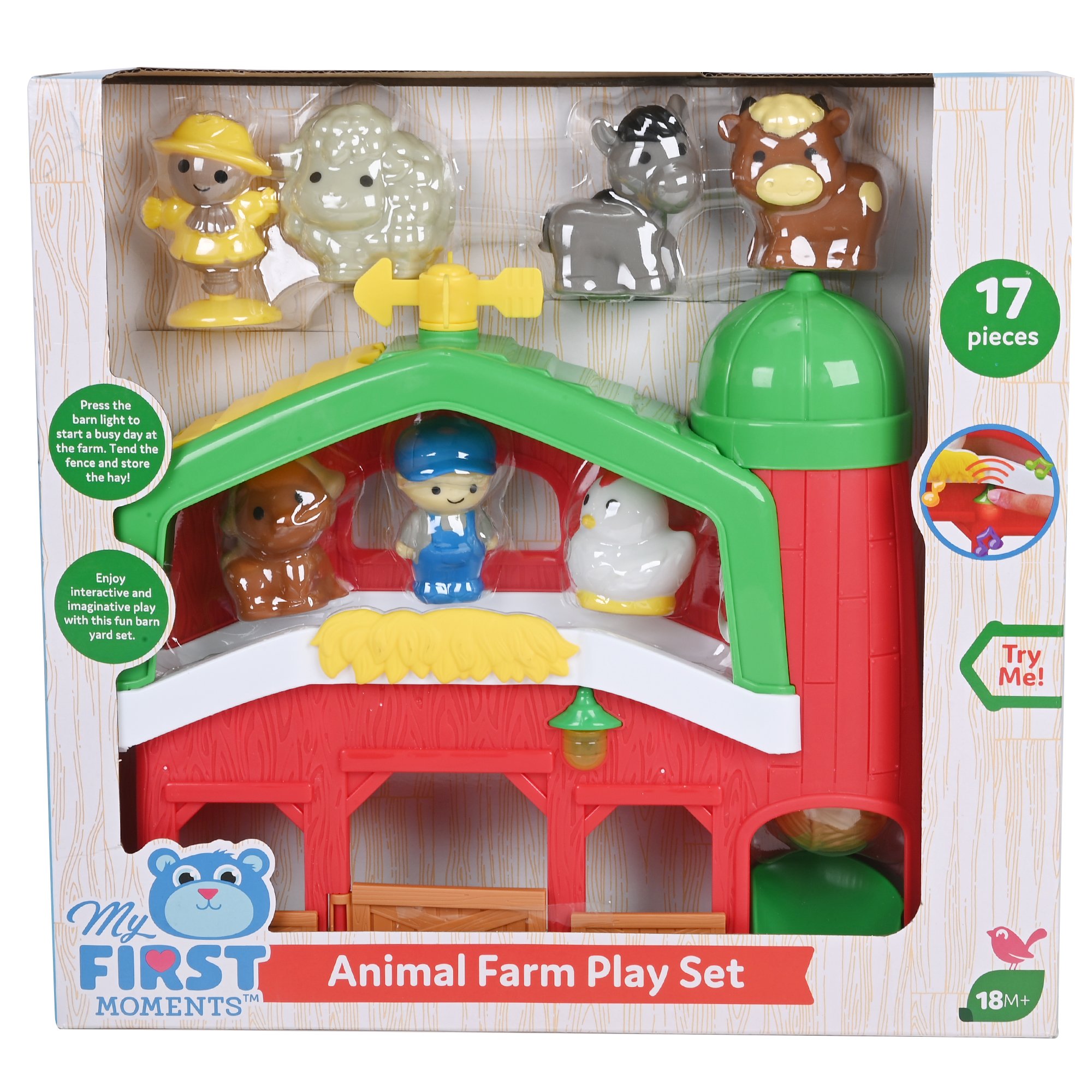 My First Moments Animal Farm Playset - Shop Baby toys at H-E-B
