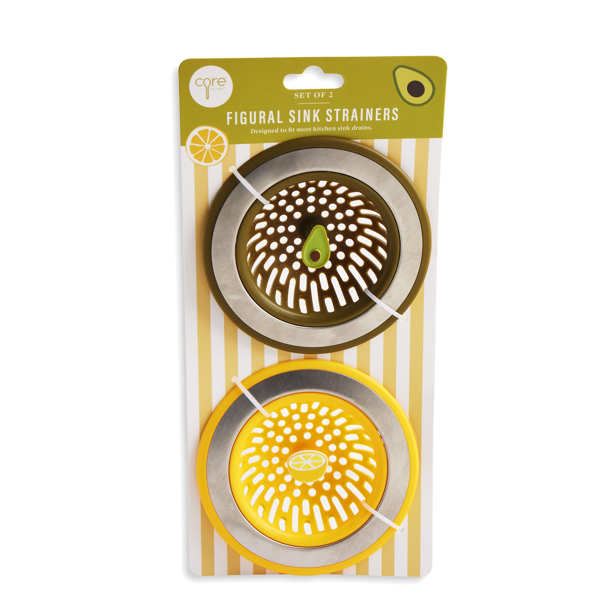 Core Kitchen Avocado & Lemon Sink Strainers - Shop Sink & kitchen ...