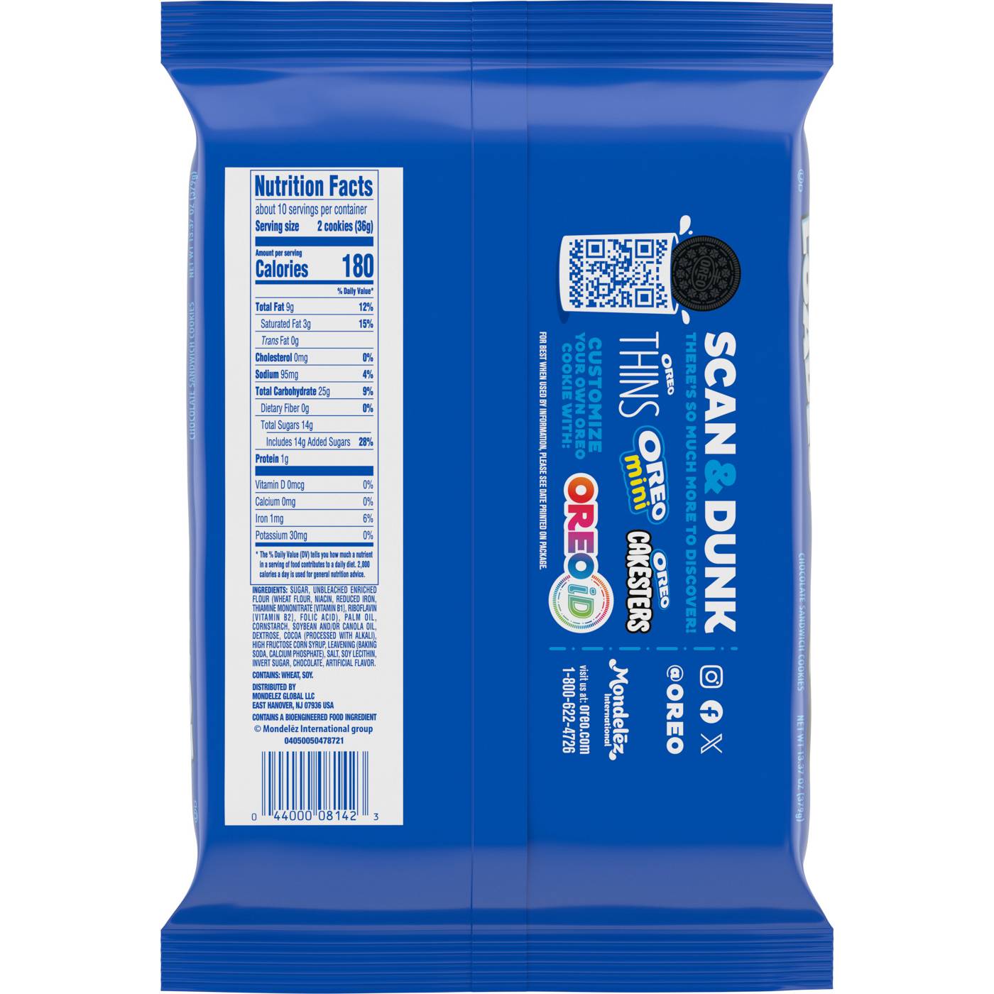 OREO Loaded Chocolate Sandwich Cookies - Shop Cookies at H-E-B