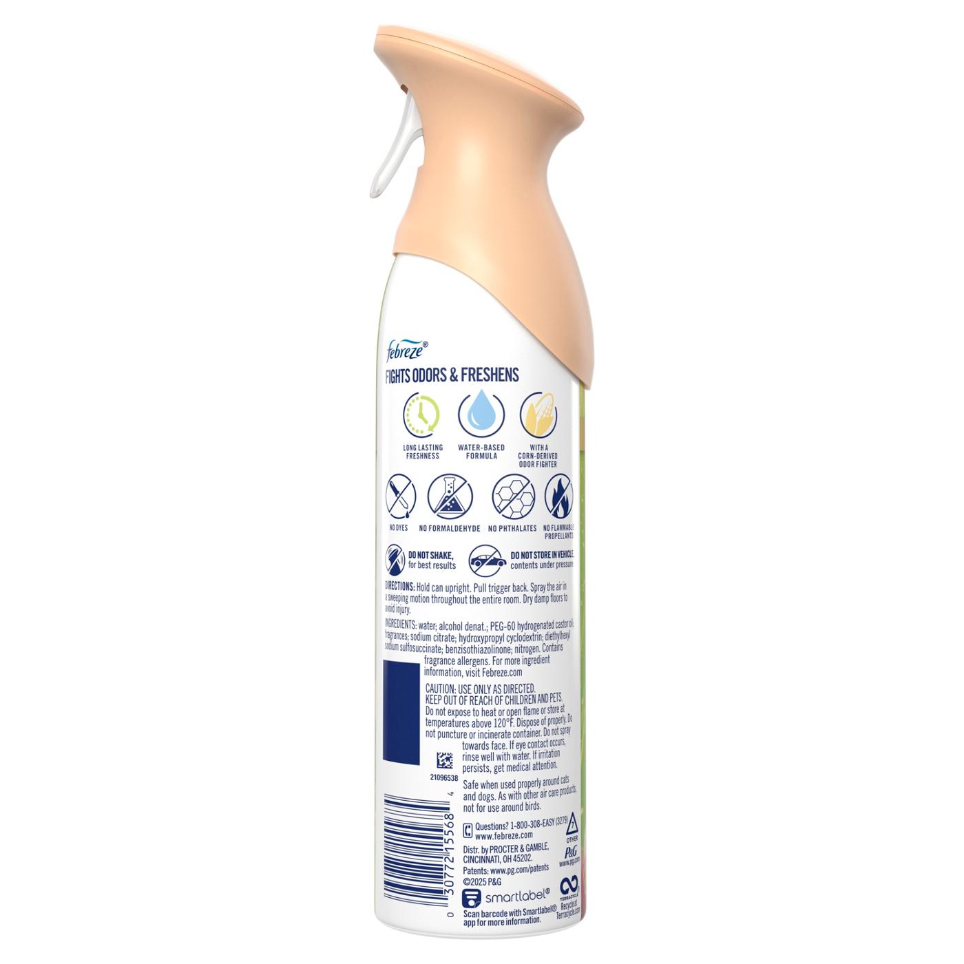 Febreze Luxe Air Freshener Odor-Fighting Room Spray - Morning Spring ...