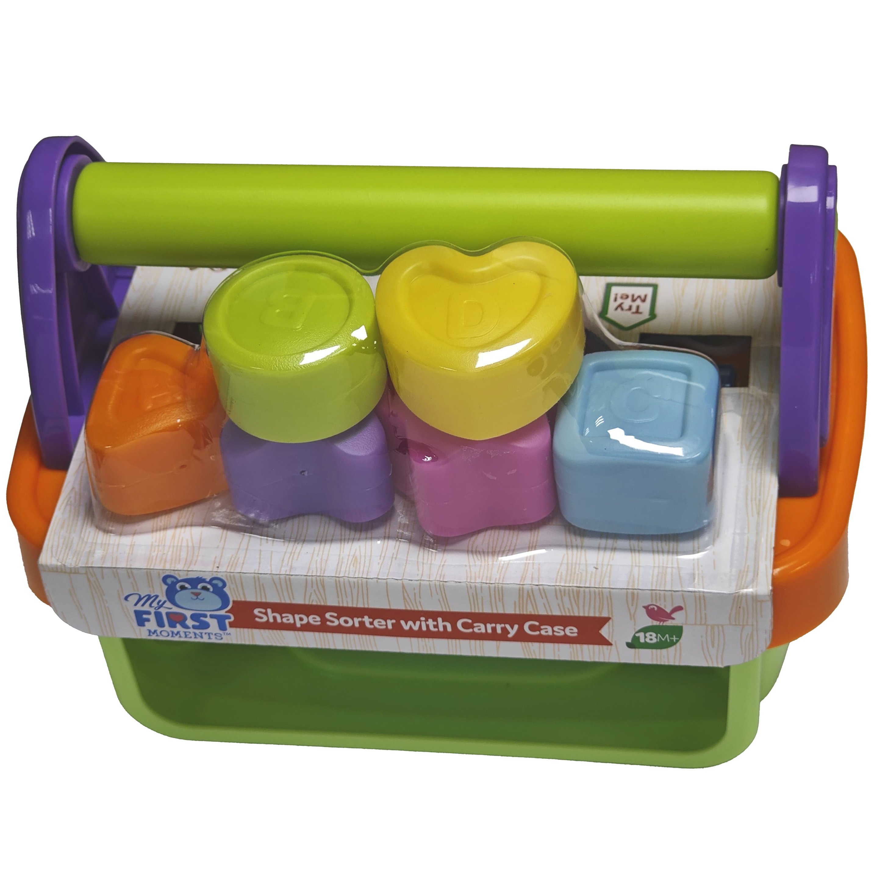 My First Moments Shape Sorter with Carry Case - Shop Baby toys at H-E-B