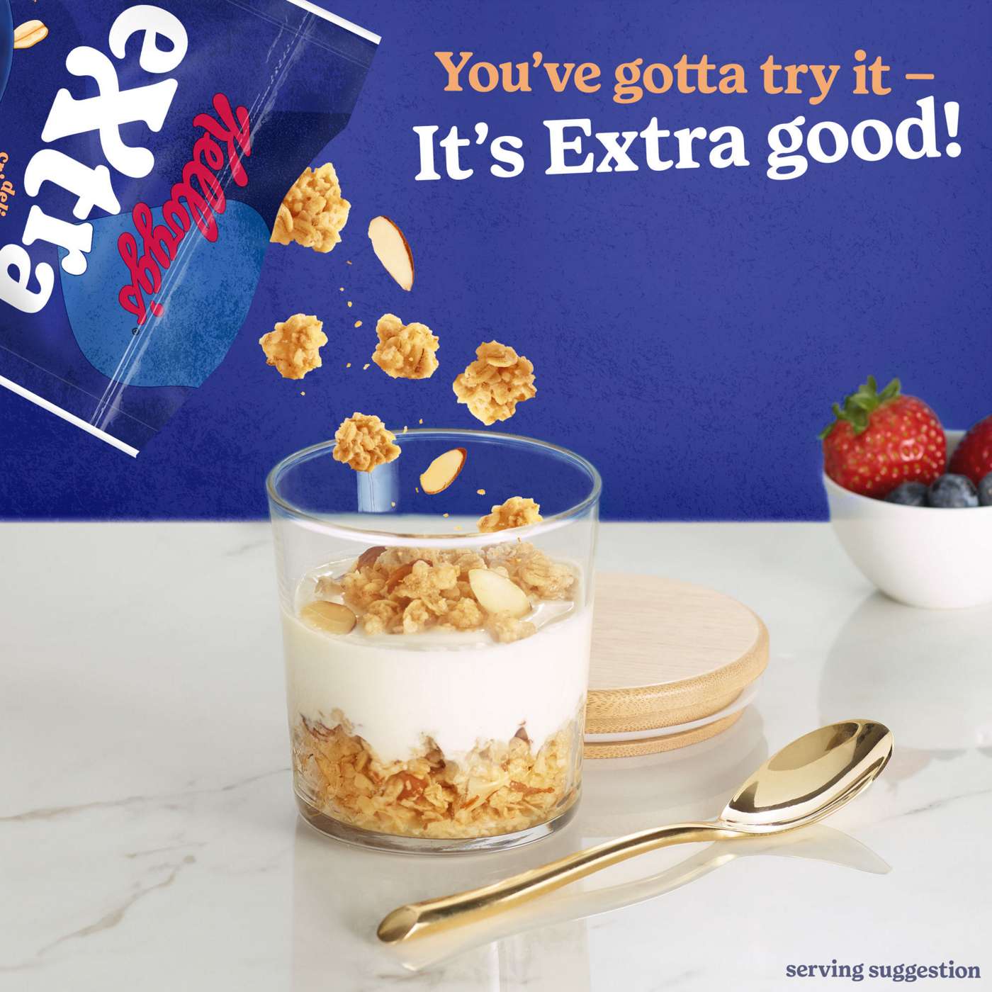 Kellogg's Extra Granola - Toasted Almond - Shop Cereal at H-E-B