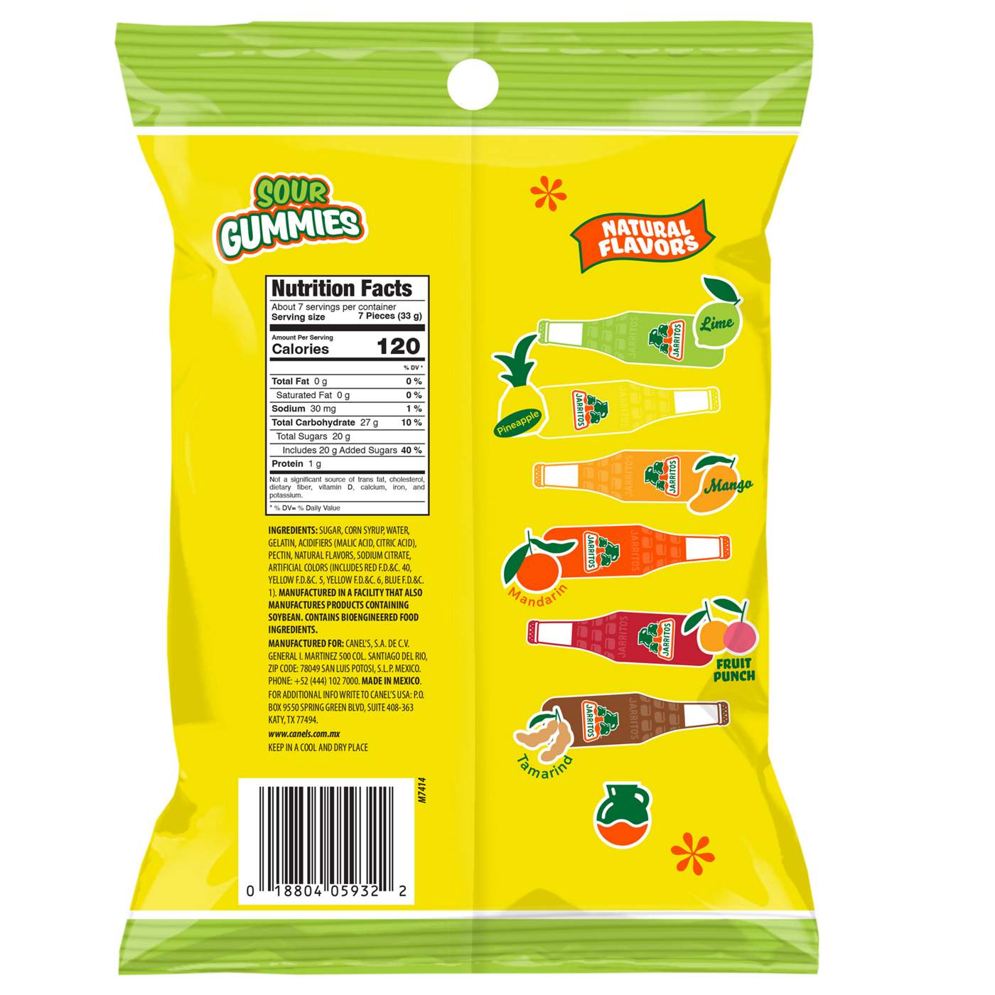 Jarritos Sour Gummies - Shop Candy at H-E-B