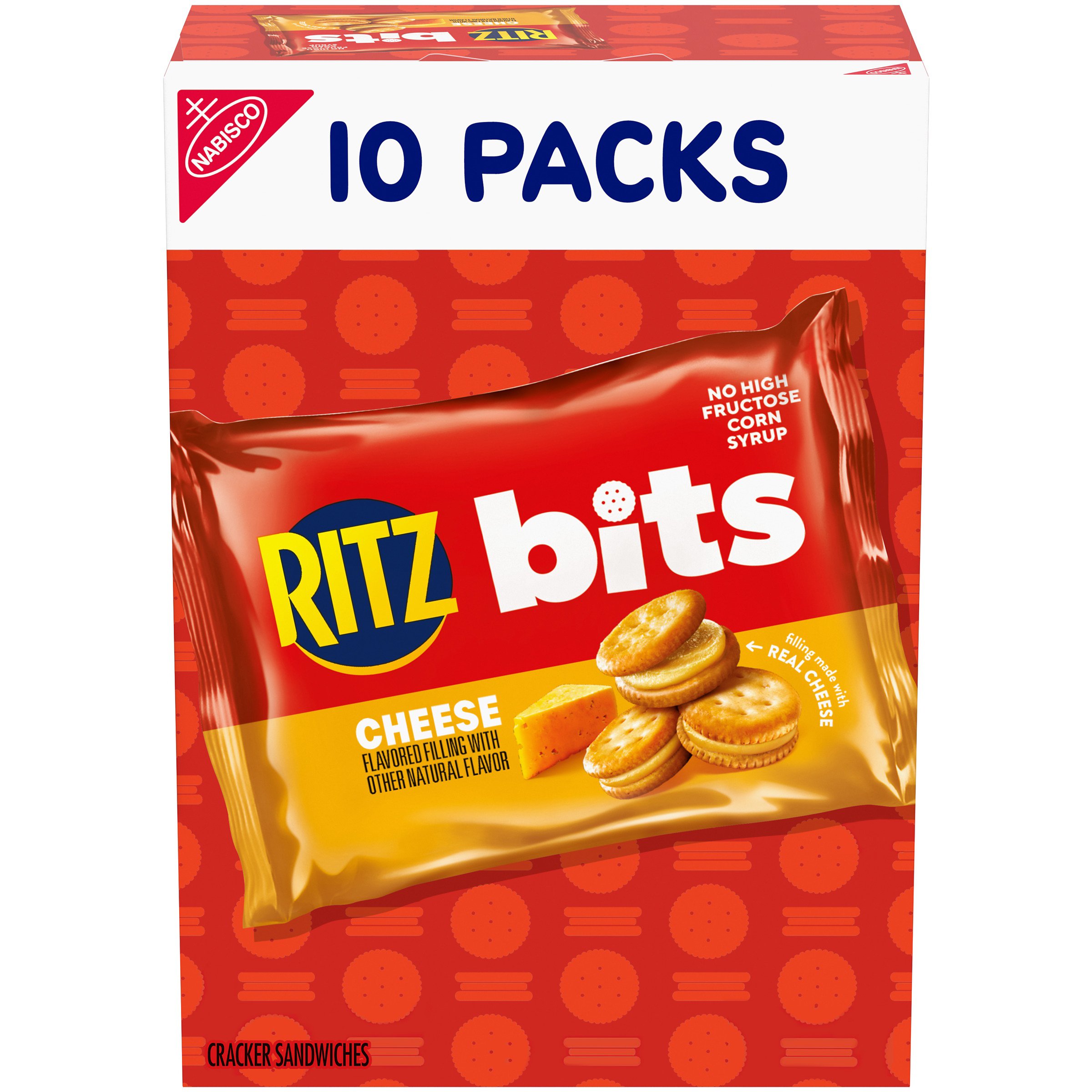 Ritz Bits Cheese Sandwich Crackers Multipack 1 oz Bags - Shop Crackers ...