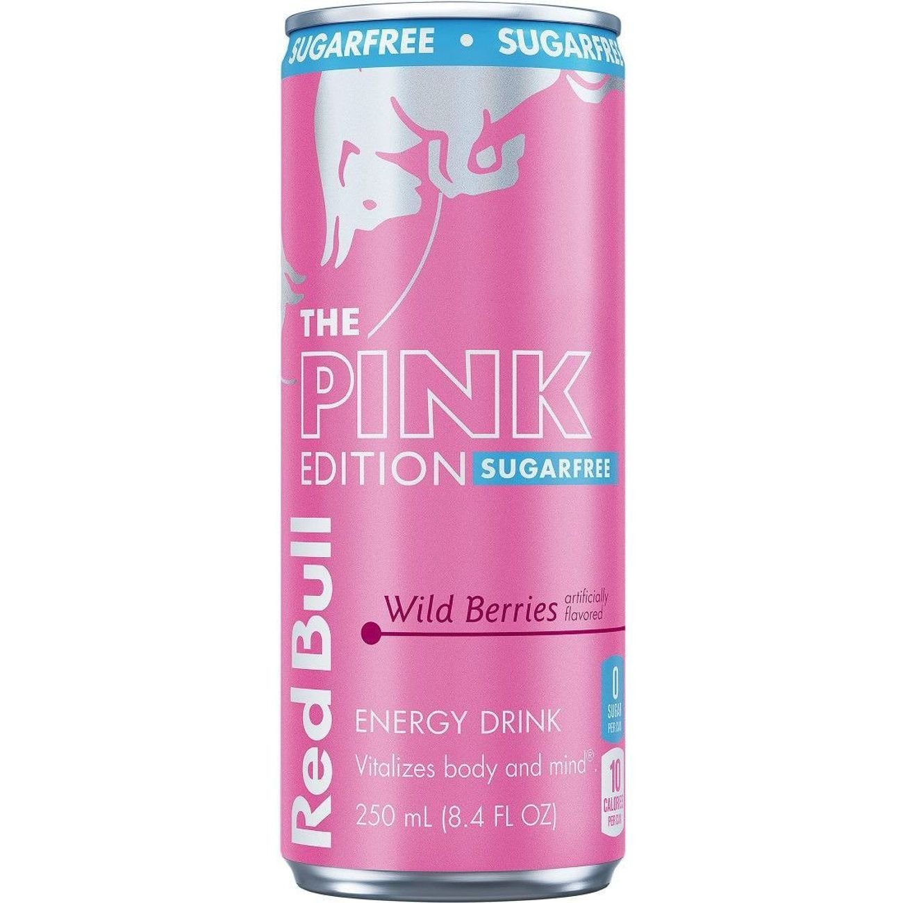 Red Bull Sugar Free Pink Edition Energy Drink - Wild Berries - Shop ...