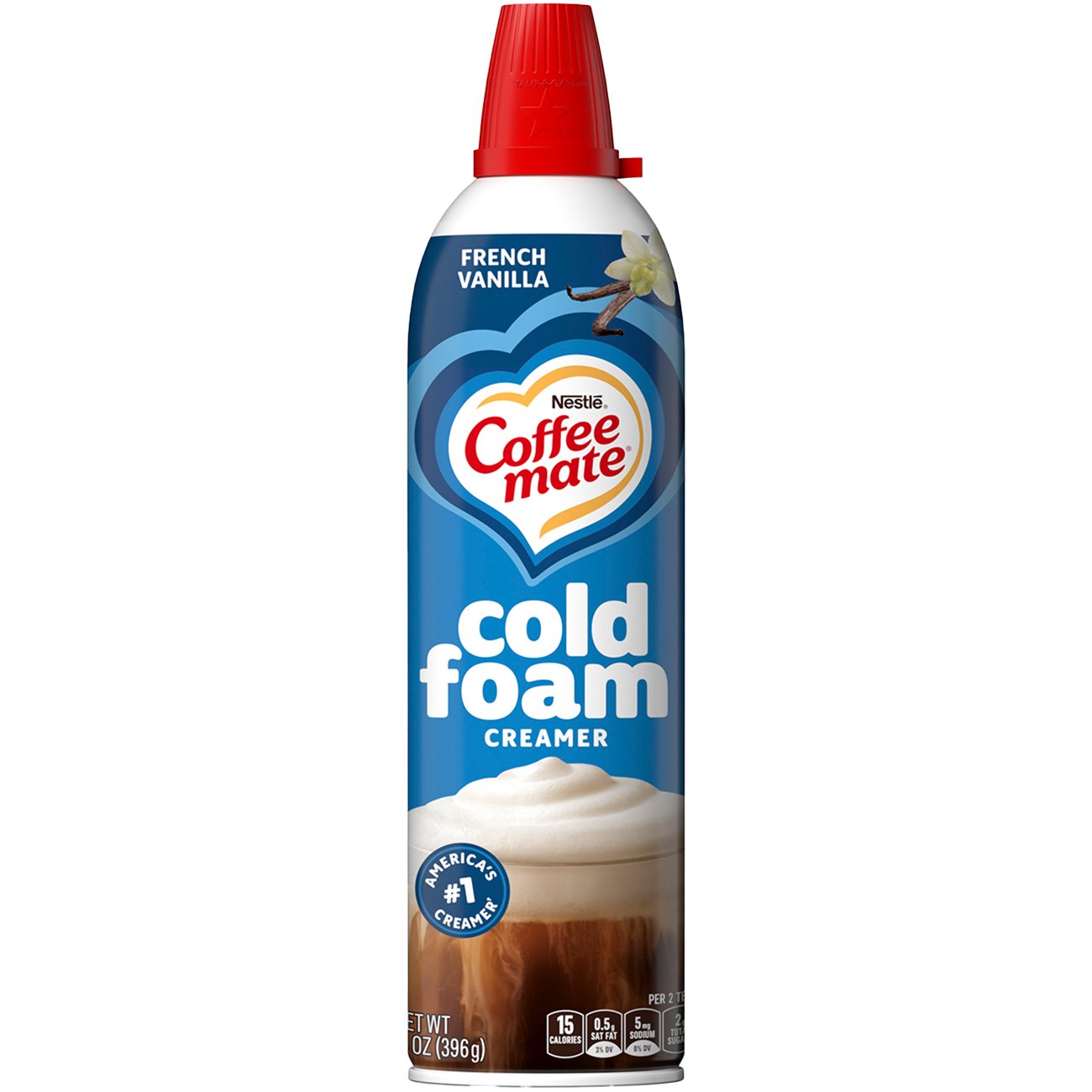 Nestle Coffee Mate Cold Foam Creamer - French Vanilla - Shop Coffee ...