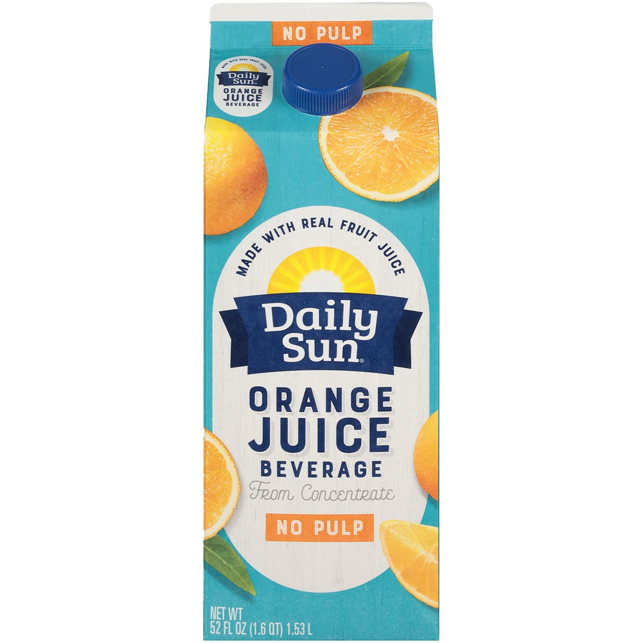 Florida's Natural Daily Sun No Pulp Orange Juice Beverage - Shop Juice ...