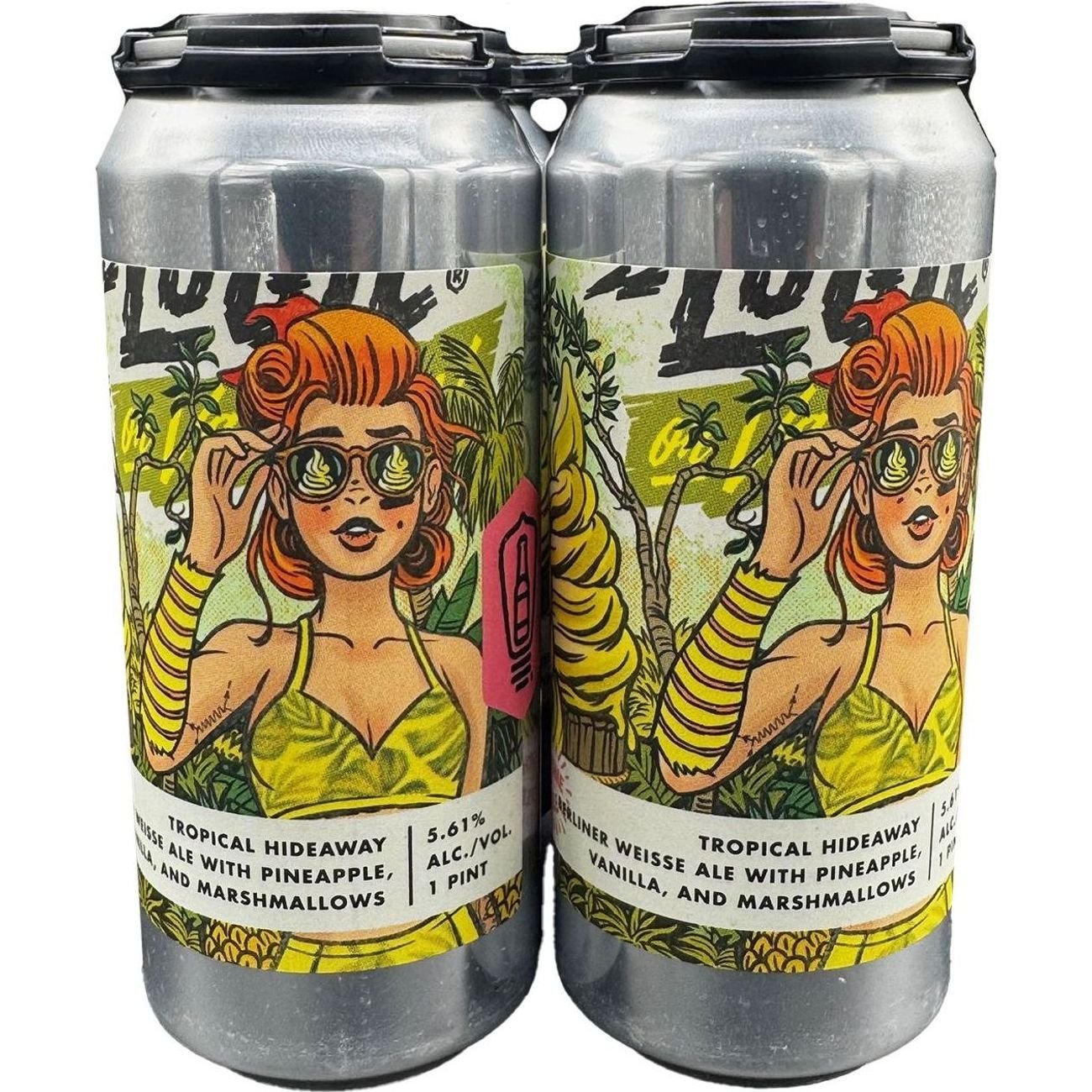 Bottle Logic Brewing Tropical Hideaway Berliner Ale Craft Beer 4 pk ...
