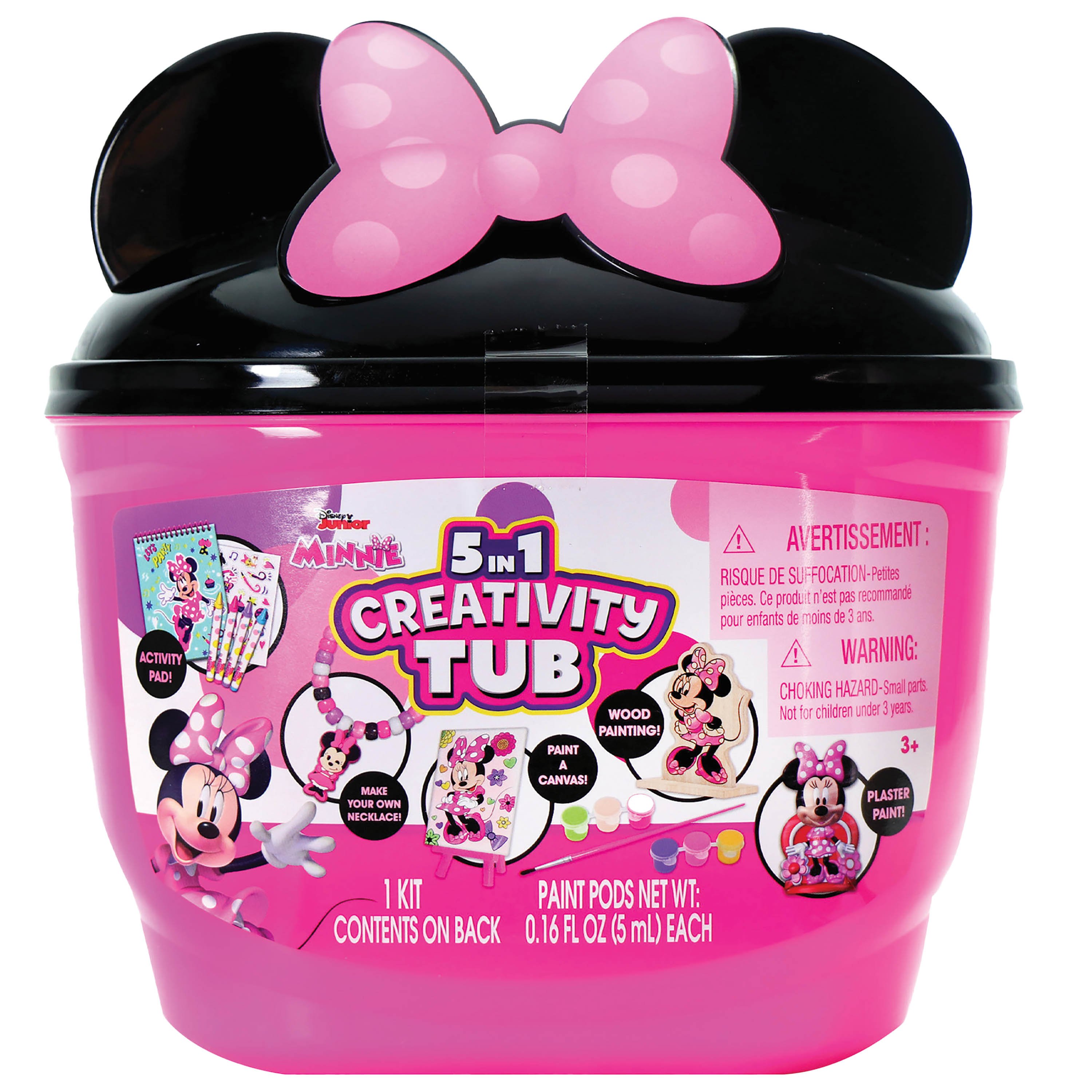 Disney Junior Minnie Mouse 5 In 1 Creativity Tub - Shop Kits at H-E-B