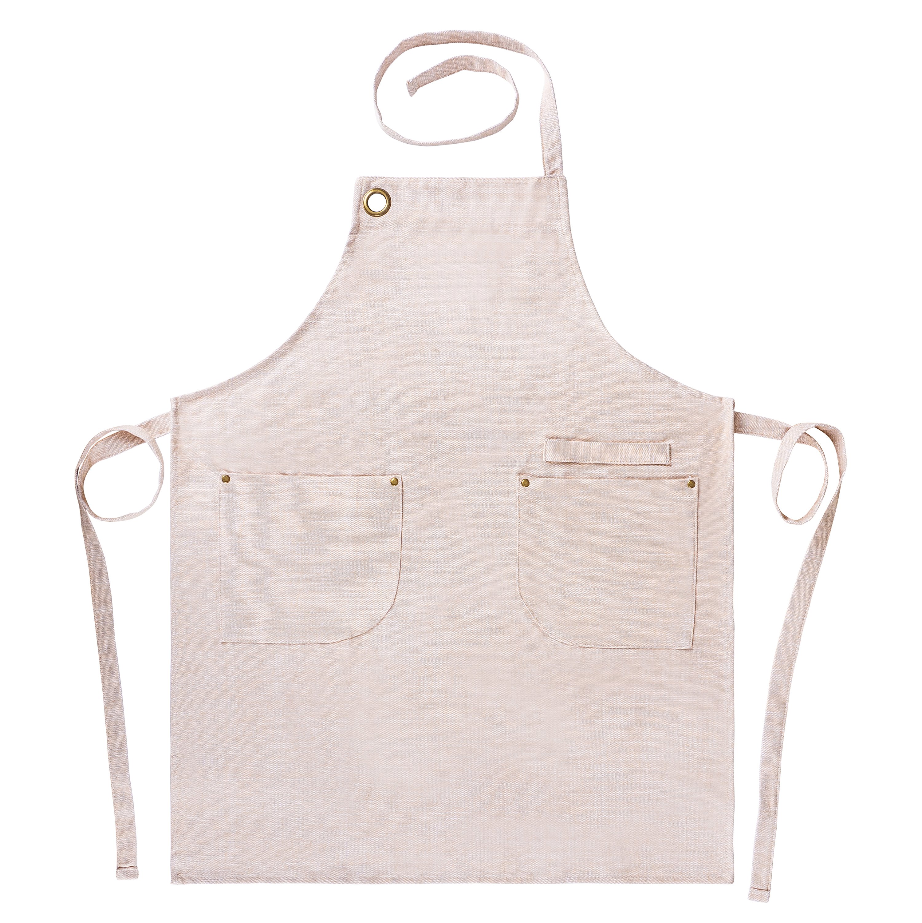 Haven + Key Two Pocket Apron - Cream - Shop Seasonal decor at H-E-B
