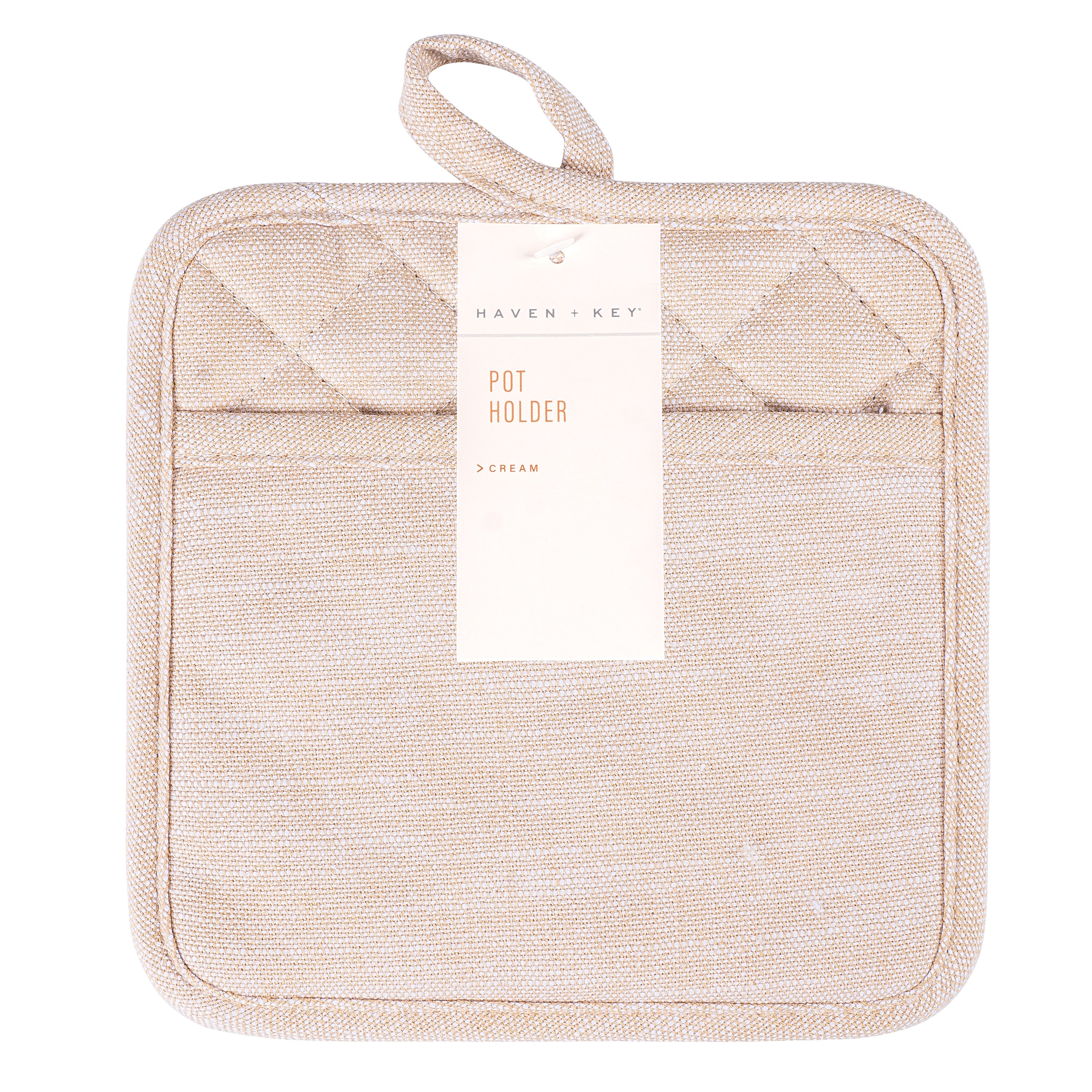 Haven + Key Silicone Pot Holder - Cream - Shop Seasonal decor at H-E-B