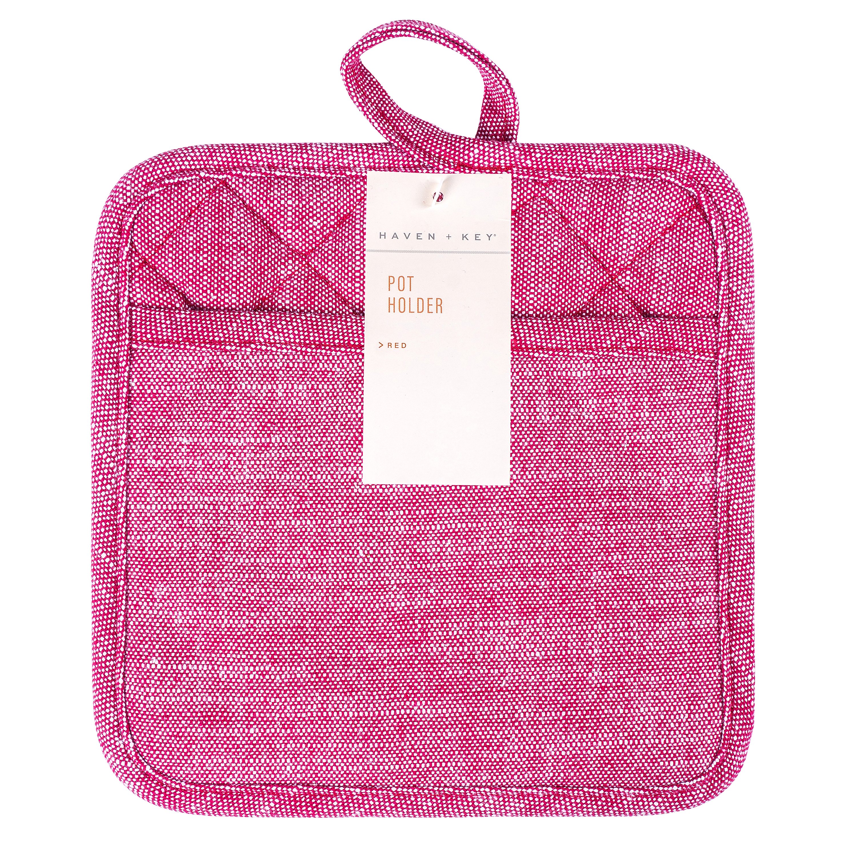 Haven + Key Silicone Pot Holder - Red - Shop Seasonal decor at H-E-B