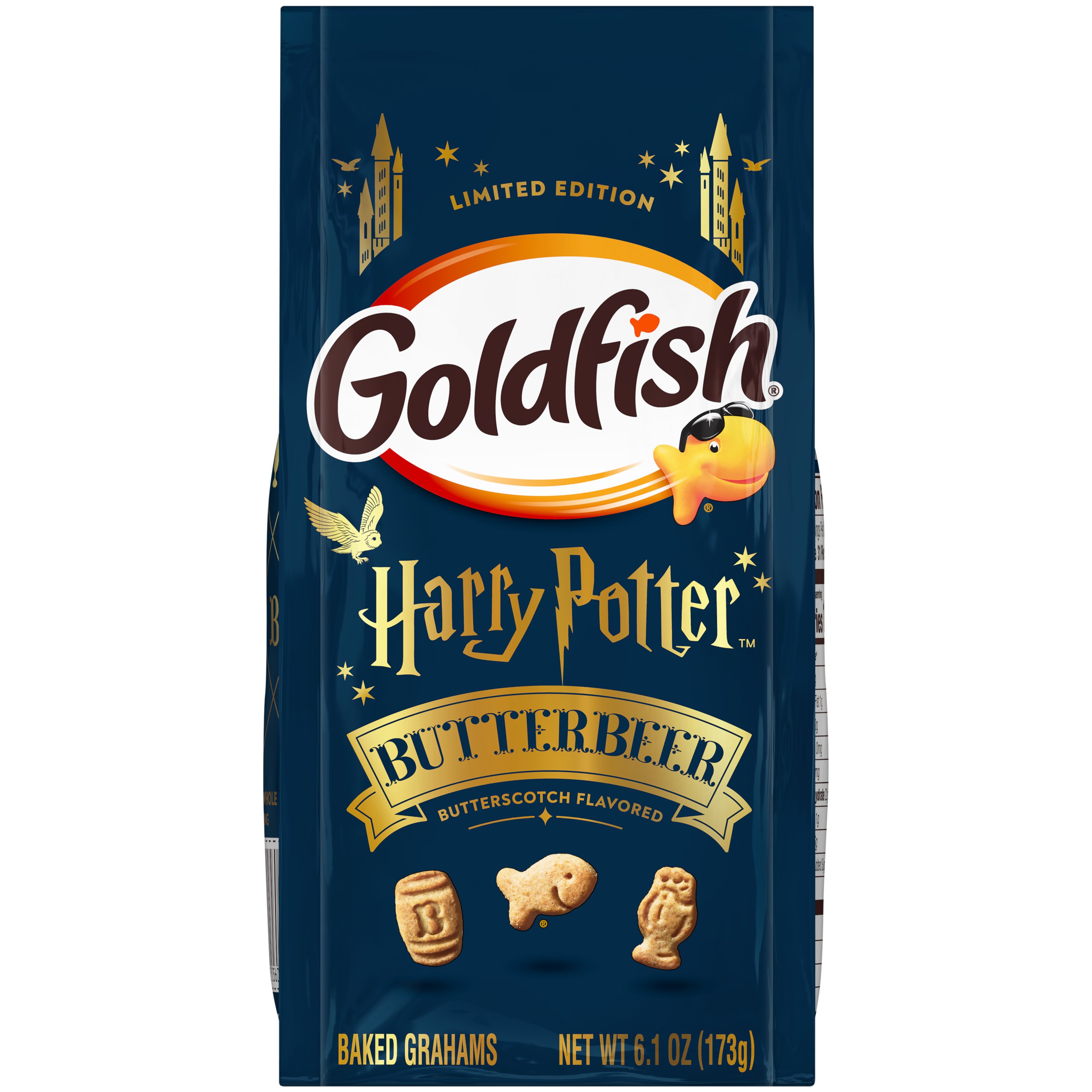 Goldfish Limited Edition Harry Potter Butterbeer Baked Graham Crackers ...