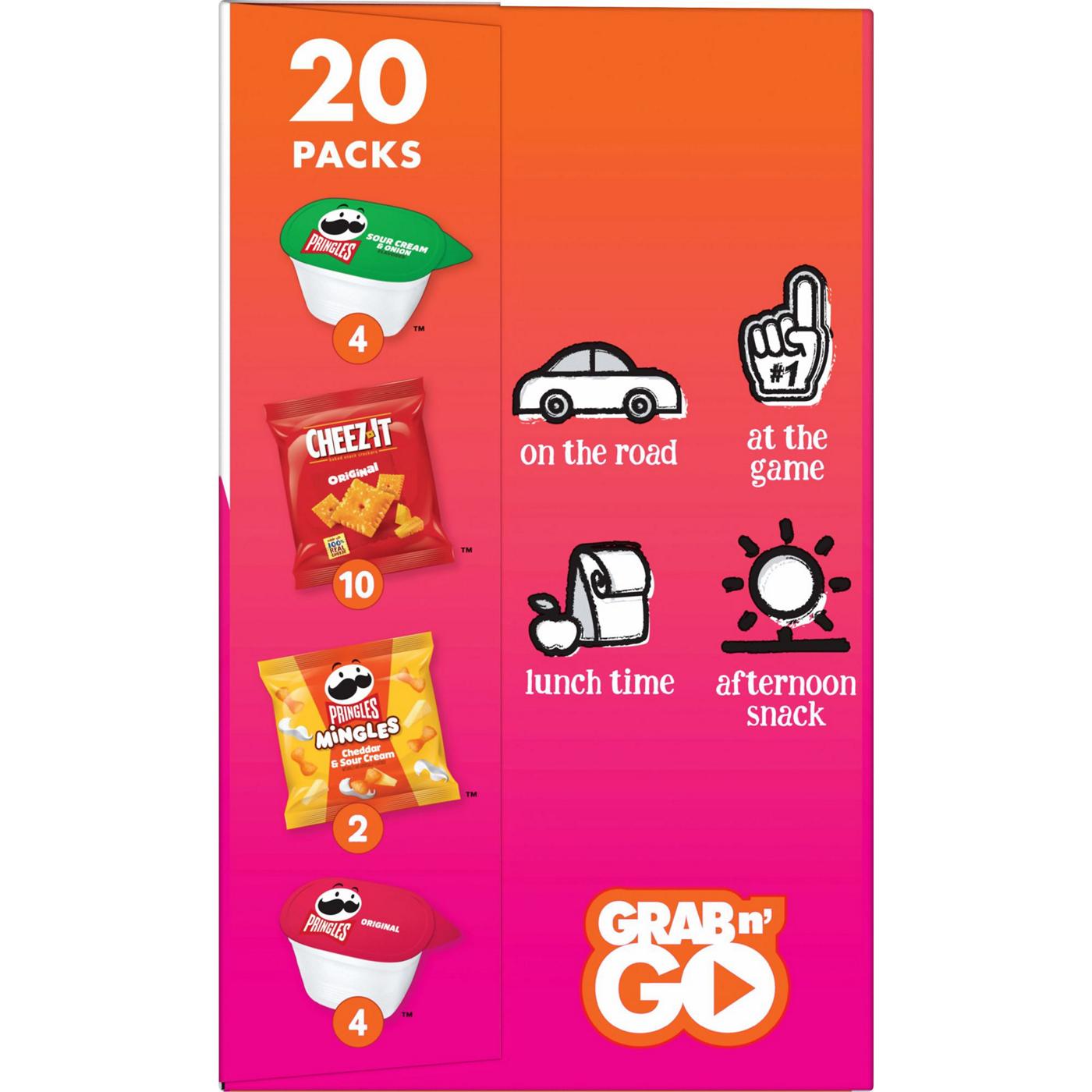 Cheez-It & Pringles Variety Pack - Shop Crackers & breadsticks at H-E-B