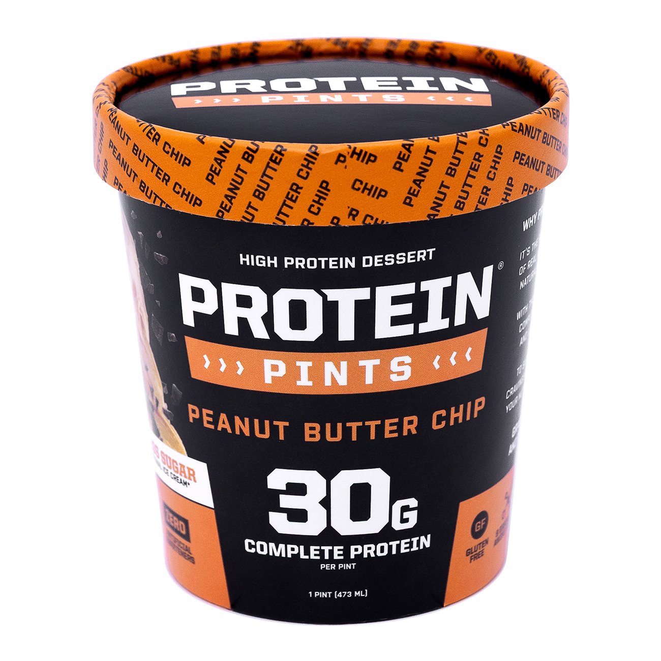 Protein Pints 30g Protein Peanut Butter Chip Ice Cream - Shop Ice cream ...