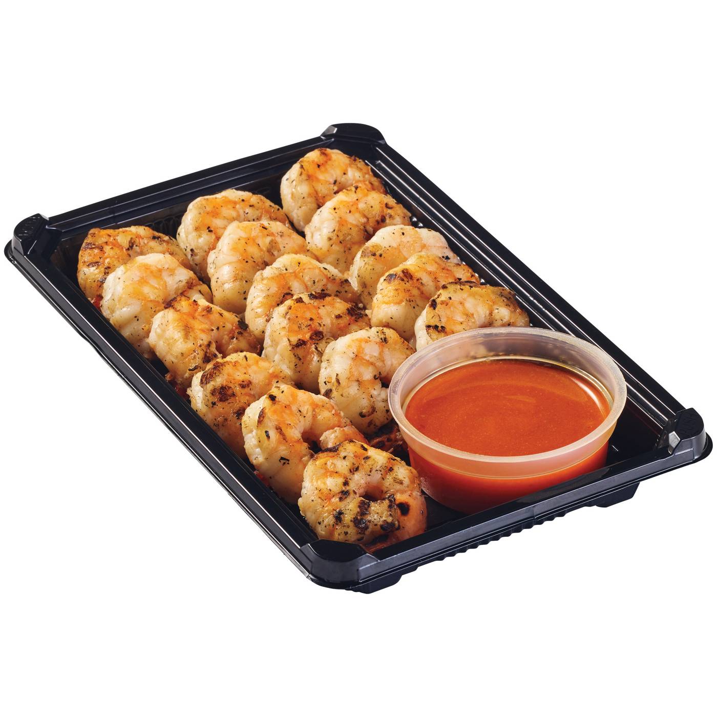 H-E-B Grilled Shrimp & Buffalo Sauce Tray - Shop Shrimp & shellfish at ...