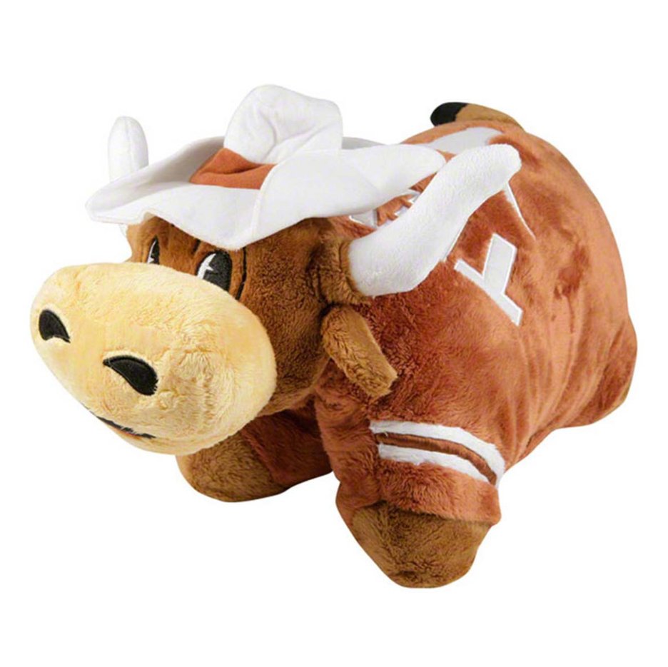 Fabrique Innovations Texas Longhorns Bevo Pillow Pet - Shop Plush toys ...