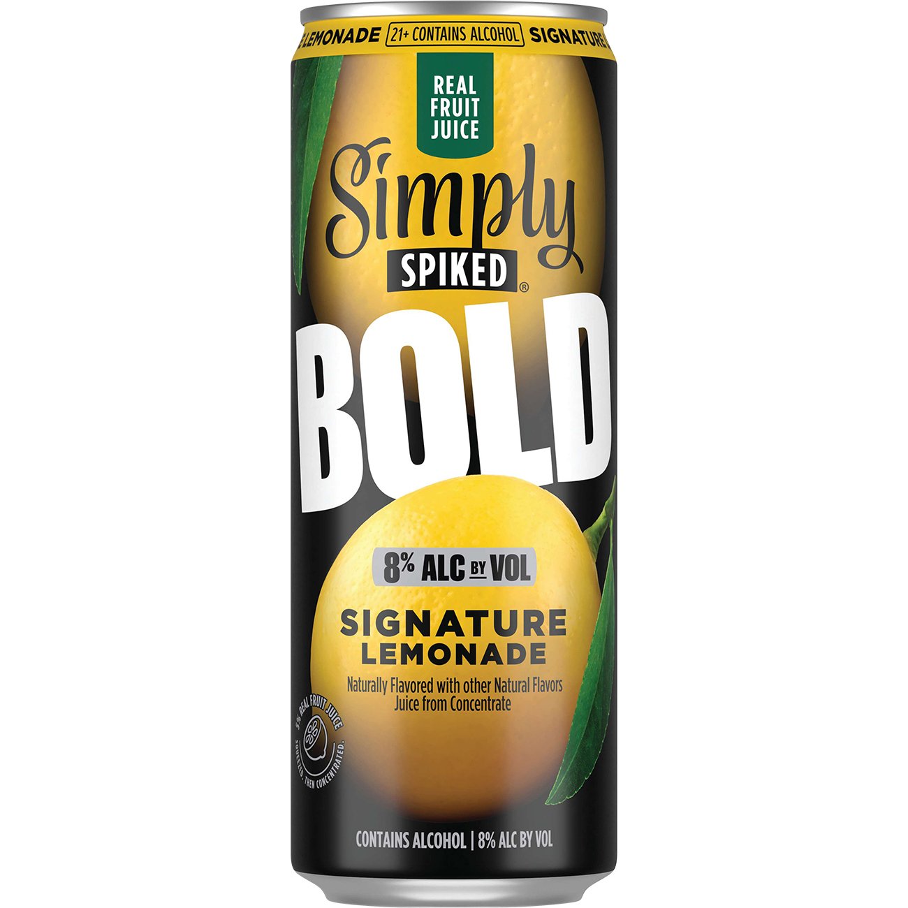 Simply Spiked Bold Signature Lemonade - Shop Malt beverages & coolers ...