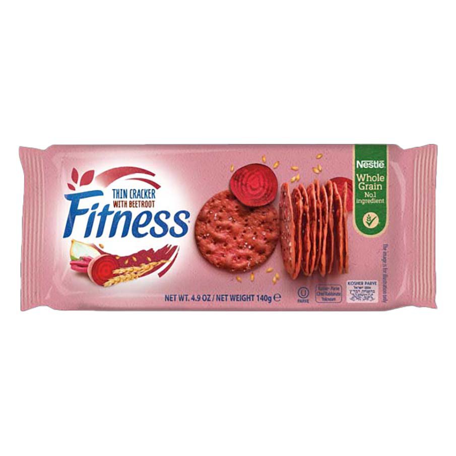 Nestle Fitness Thin Crackers With Beetroot - Shop Crackers ...